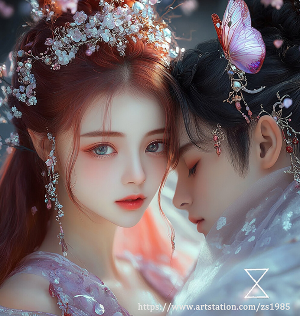 ArtStation - 哈尼，我等你-by-ruoxin zhang