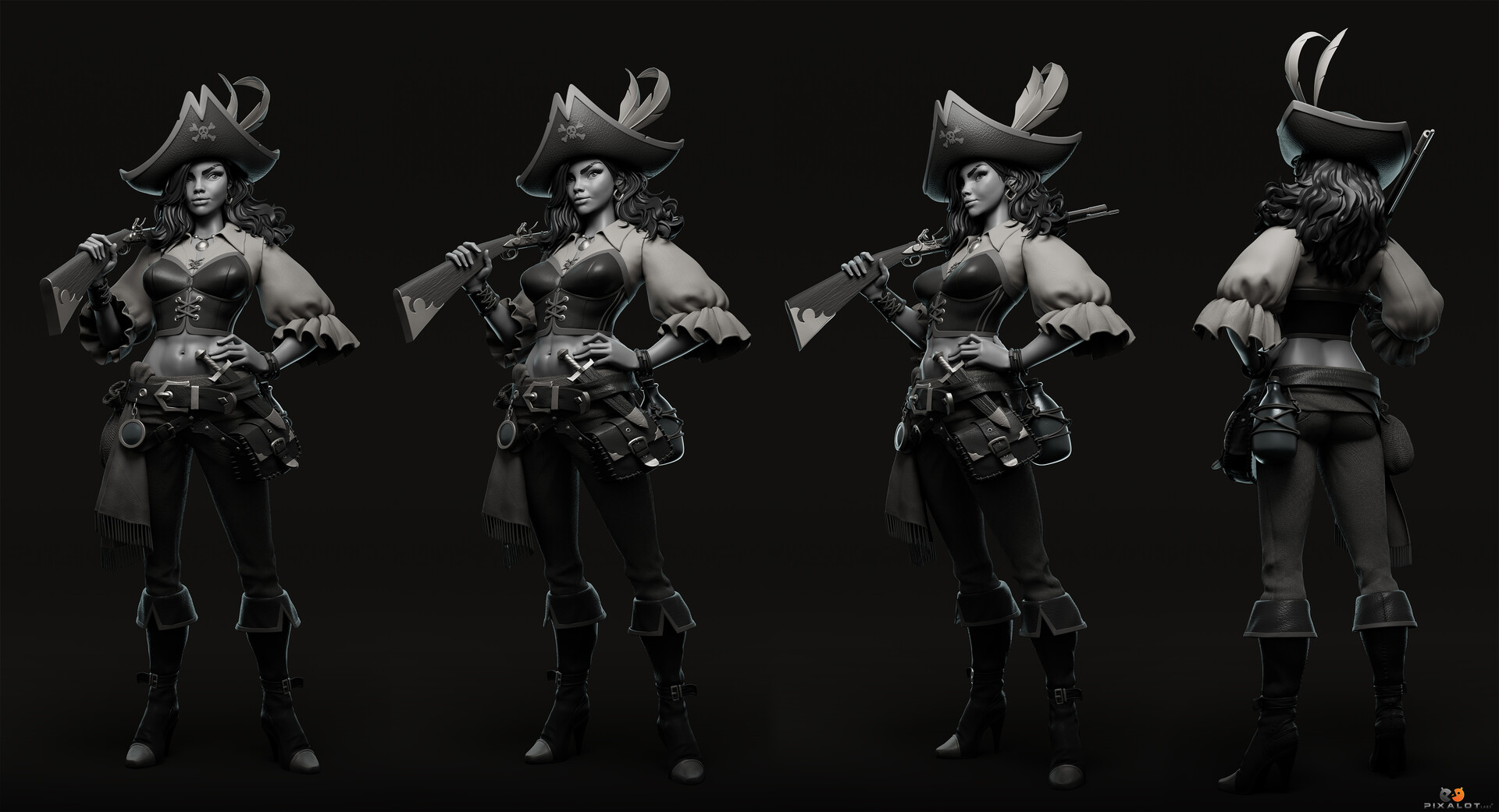 Pixalot Labs - The Pirate Lady