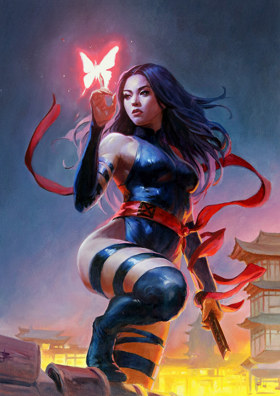 ArtStation - Psylocke