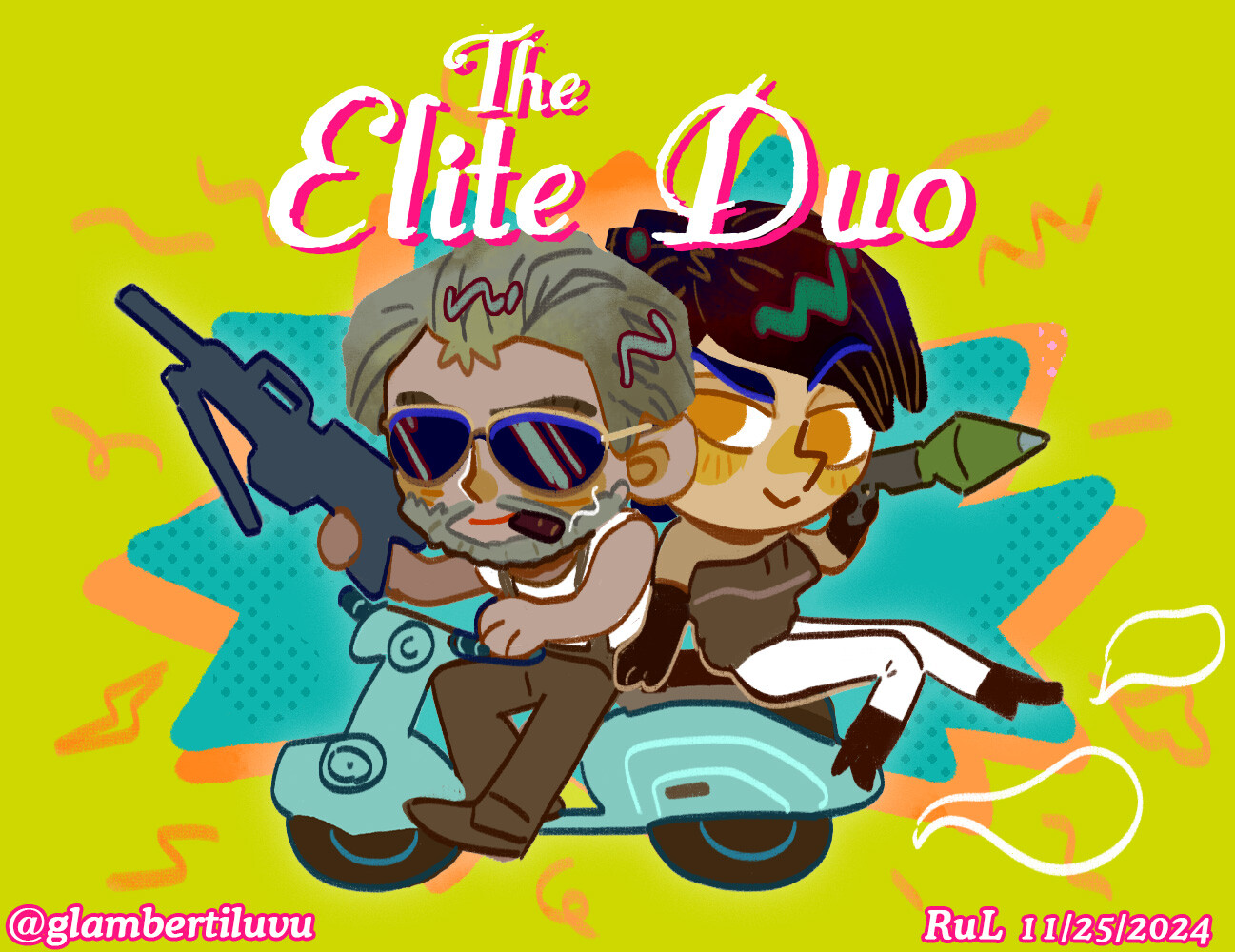 ArtStation - The Elite Duo--Maestro & Alibi (R6S)