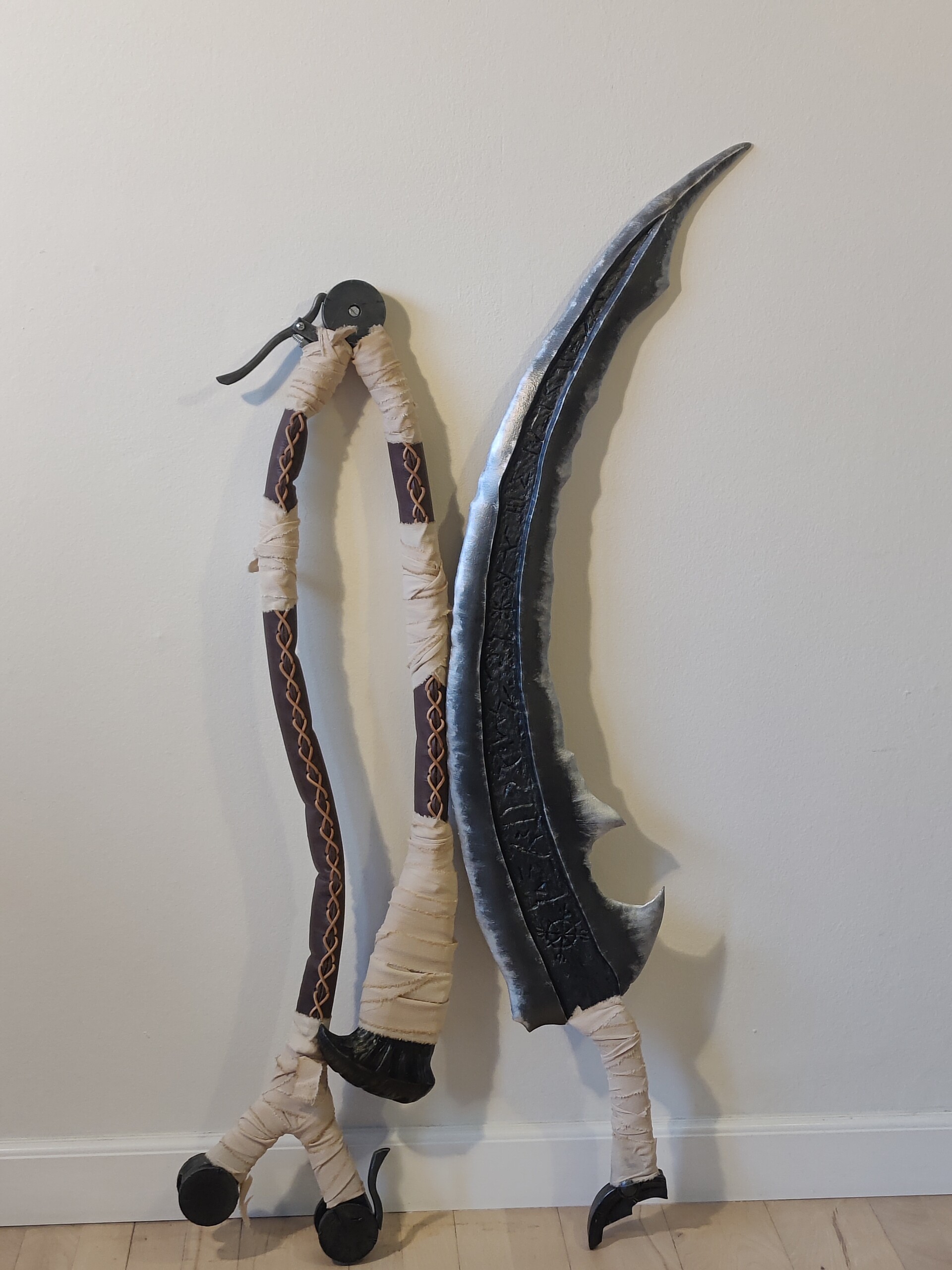 ArtStation - Burial Blade - transforming prop scythe