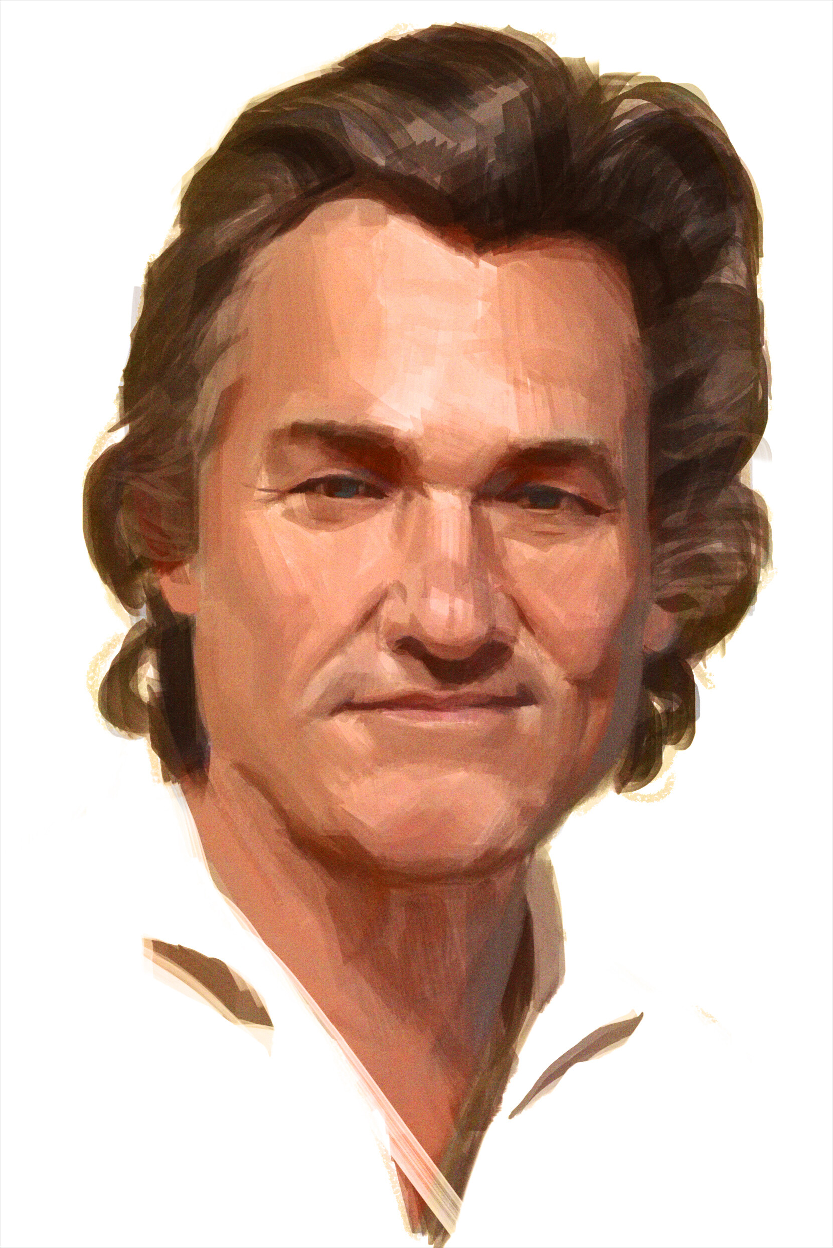 ArtStation - Action Hero: Kurt Russell