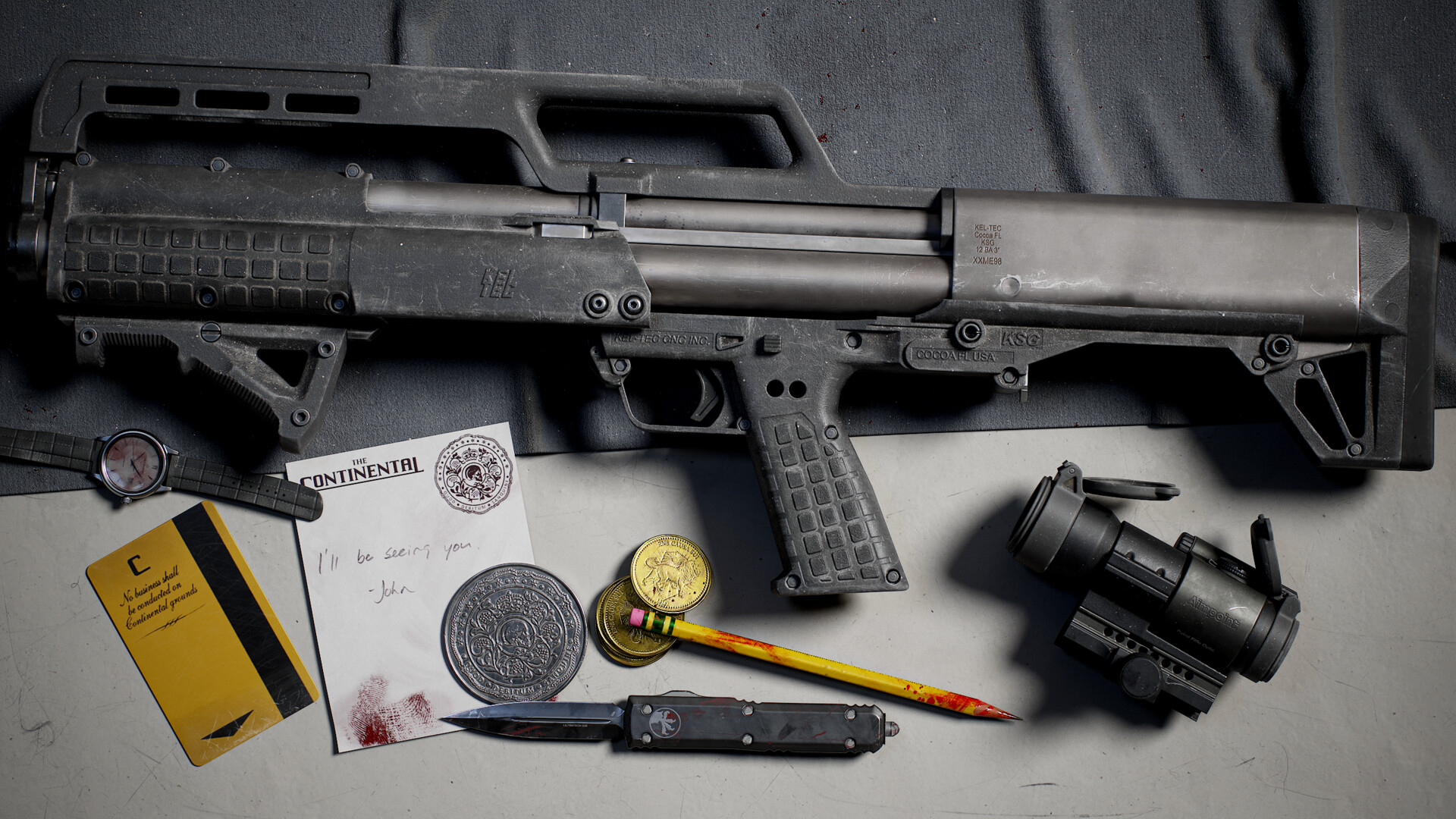 ArtStation - KEL TEC KSG