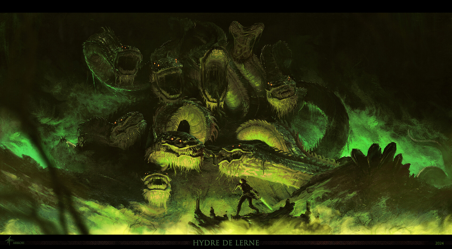 ArtStation - ~Hydre de Lerne~