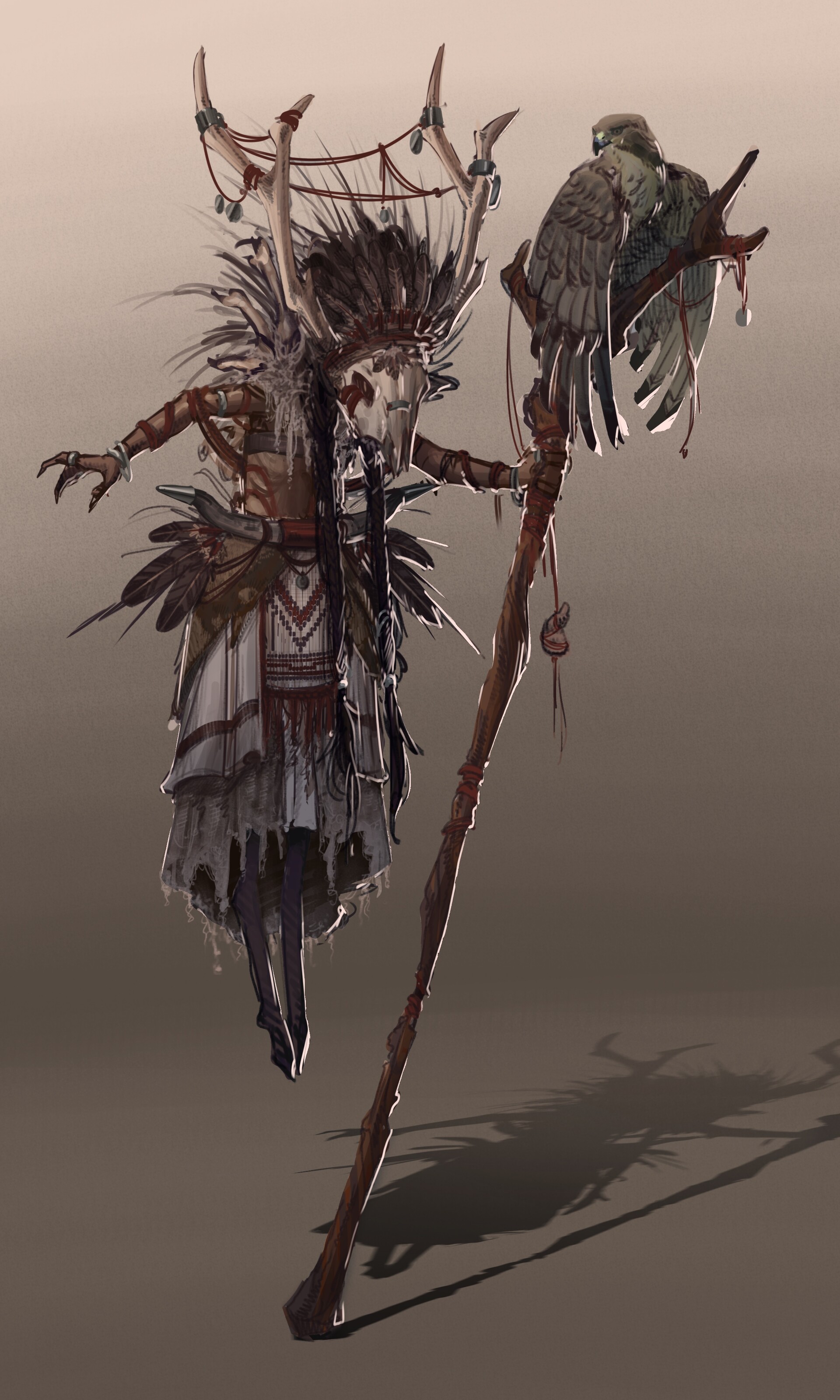 ArtStation - Daedric God Hircine