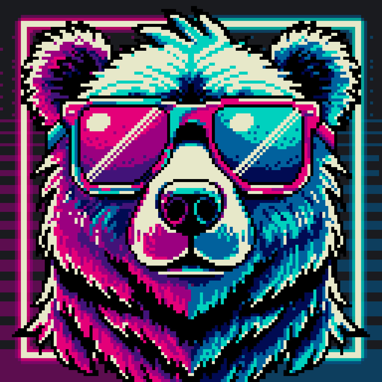ArtStation - Retro Bear