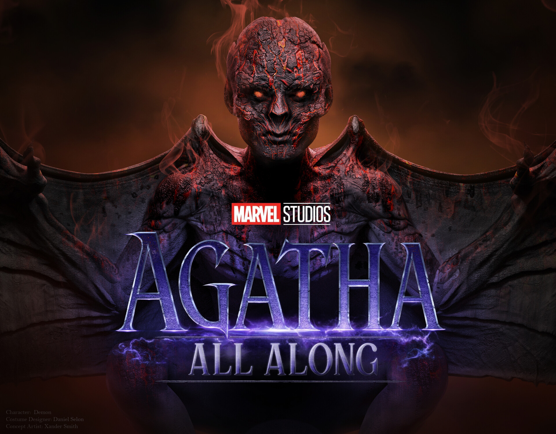 ArtStation - Agatha All Along Concept Art | 'Demon'