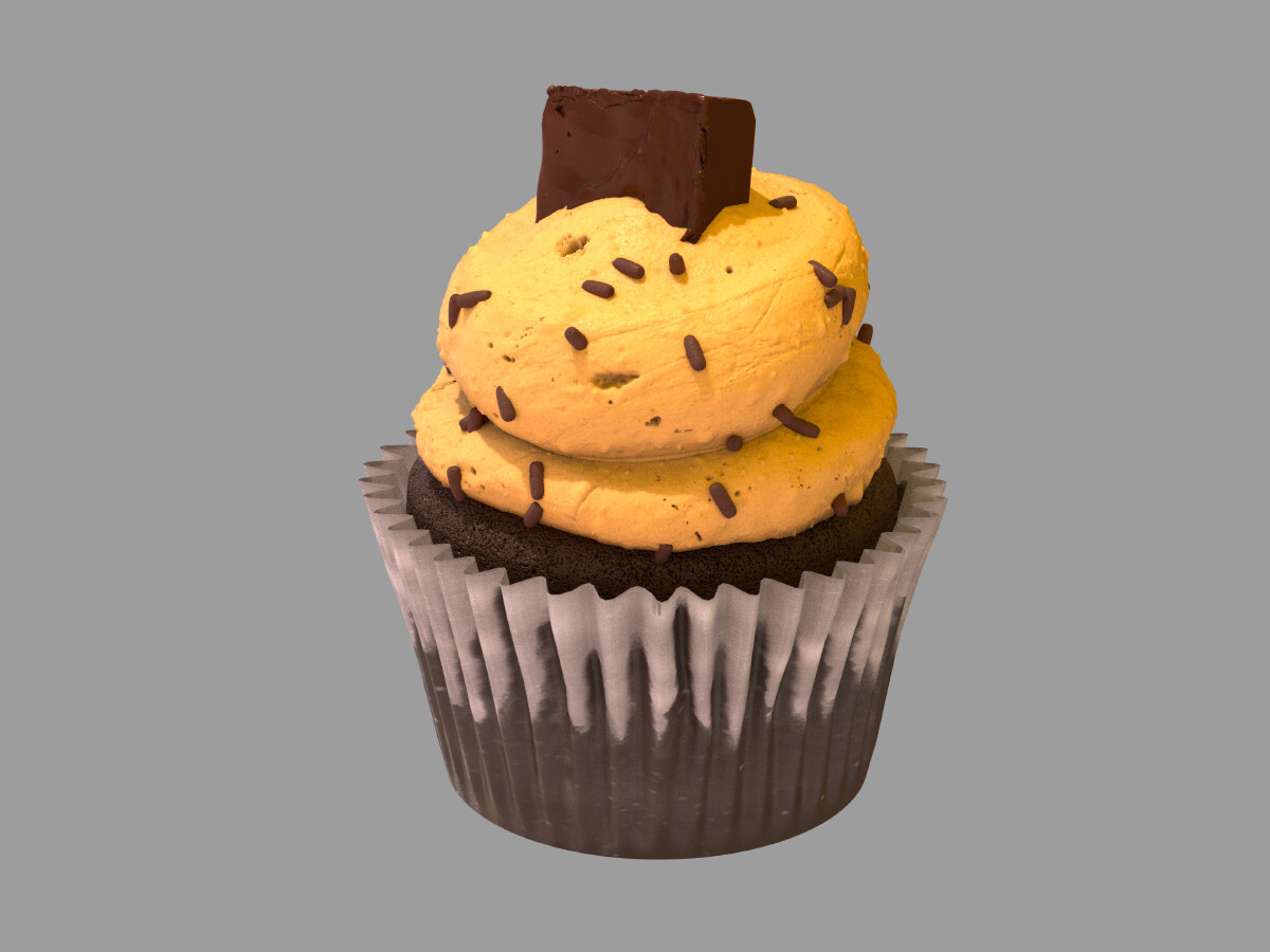 ArtStation - Cupcake 3D Shading