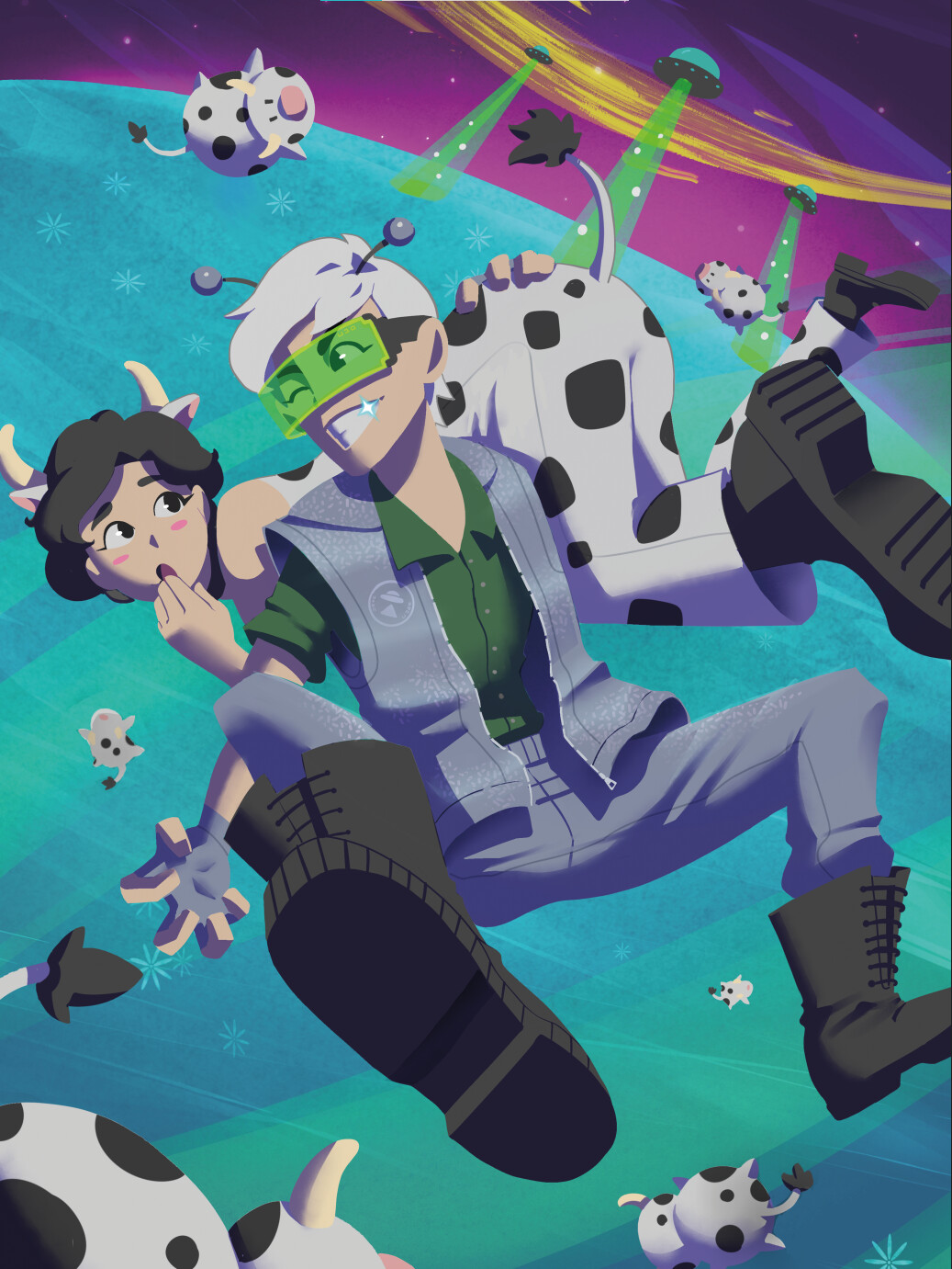 ArtStation - Cute Couple!