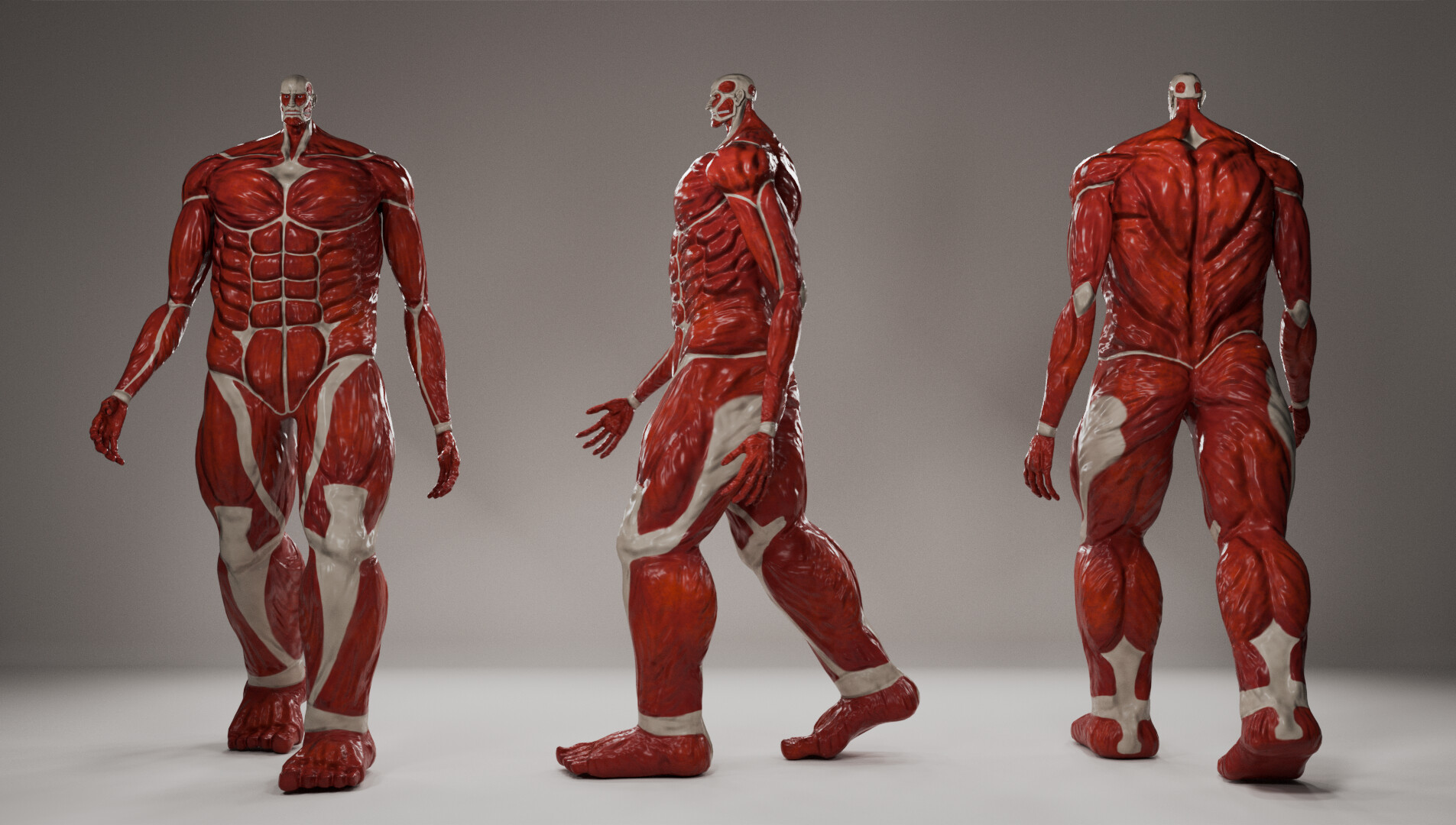 ArtStation - Colossal Titan(Bertholdt Hoover)