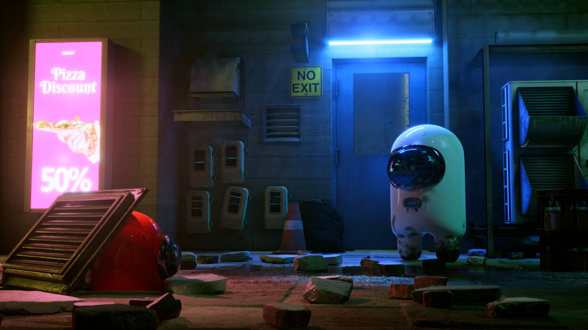 ArtStation - Among us in Real-time Render