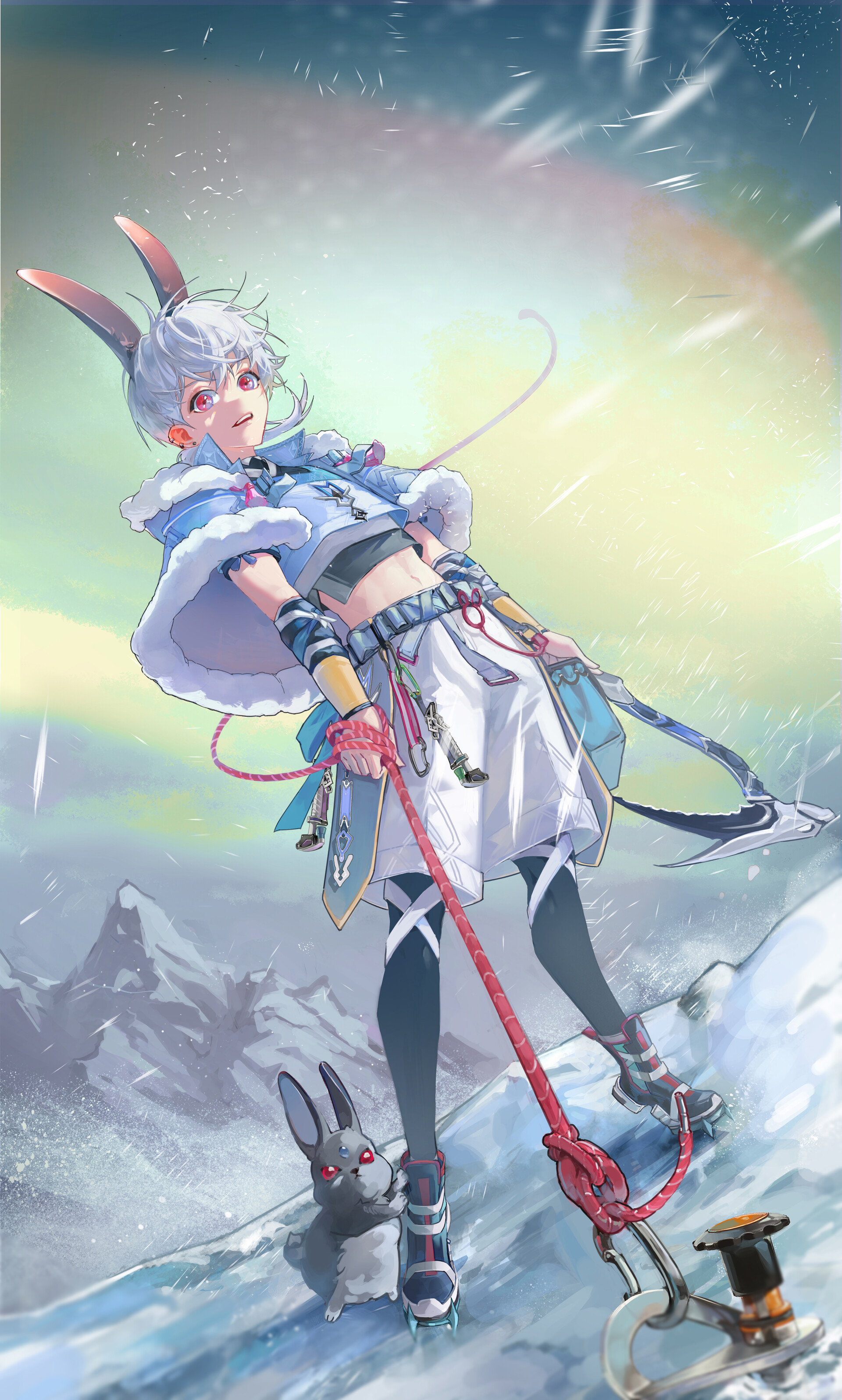 ArtStation - Snow Rabbit