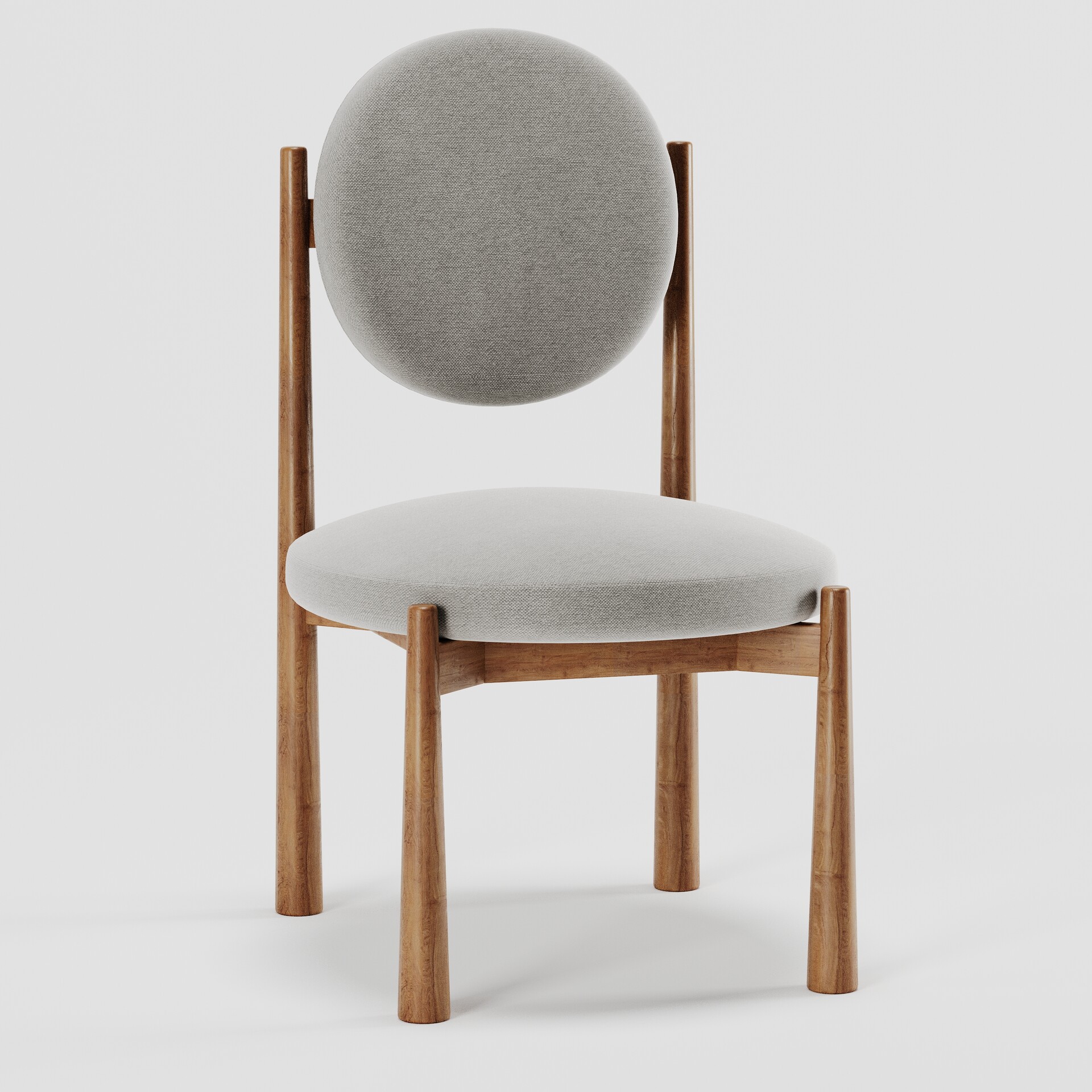 ArtStation - Truett Dining Chair Ivory Basketweave
