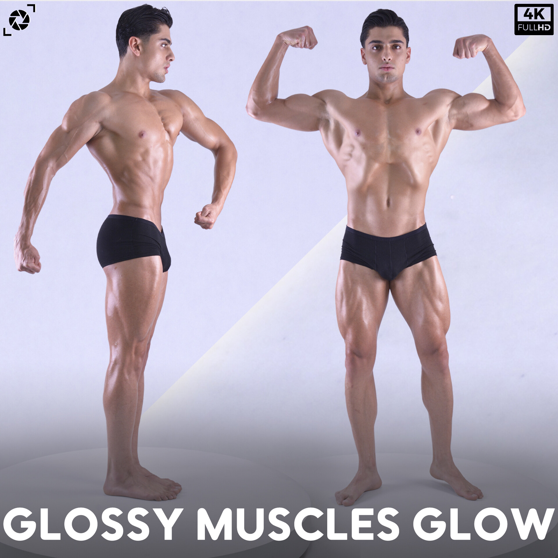 ArtStation - +700 Glossy Muscles Glow References Pictures - Vol 01