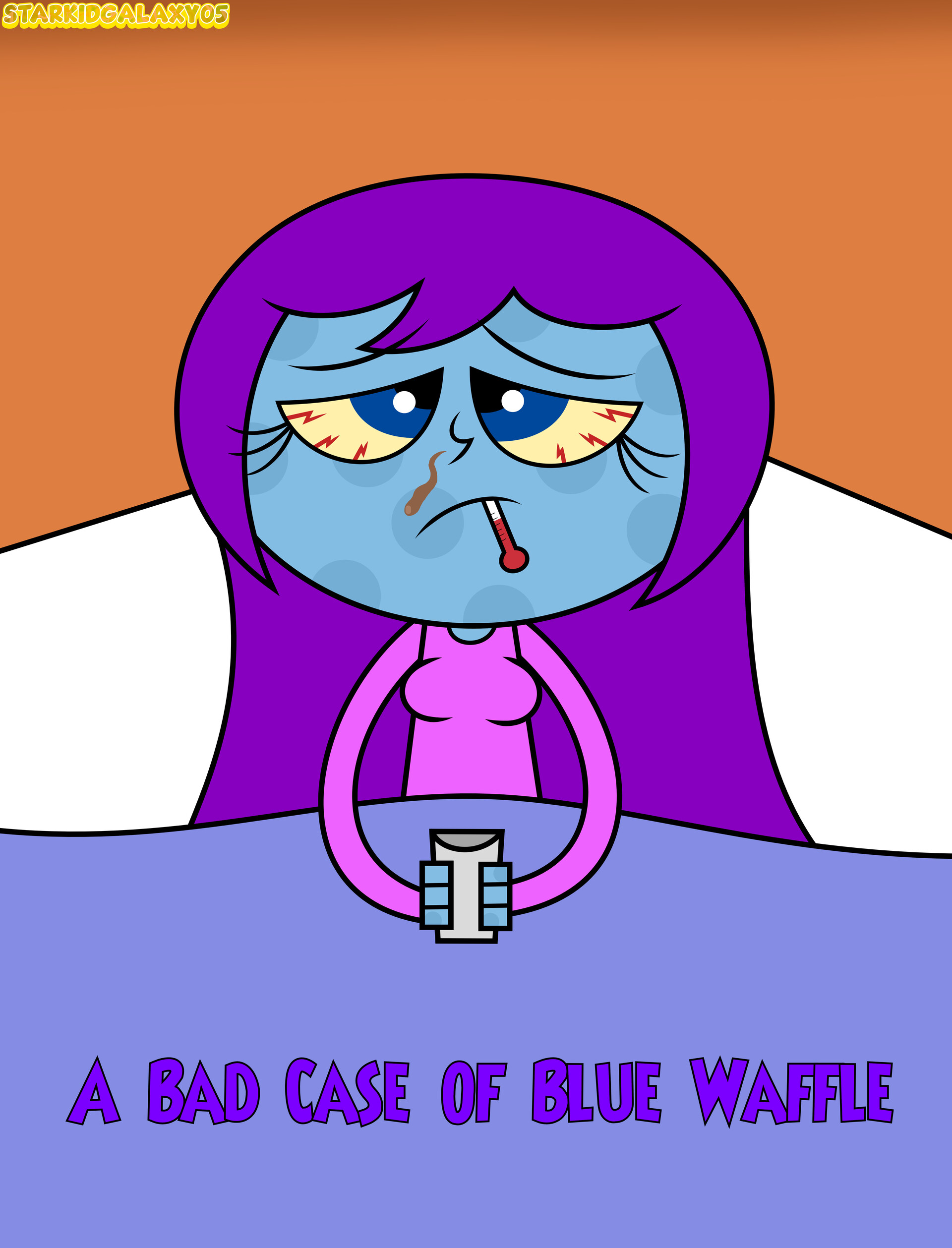 ArtStation - A Bad Case of Blue Waffle