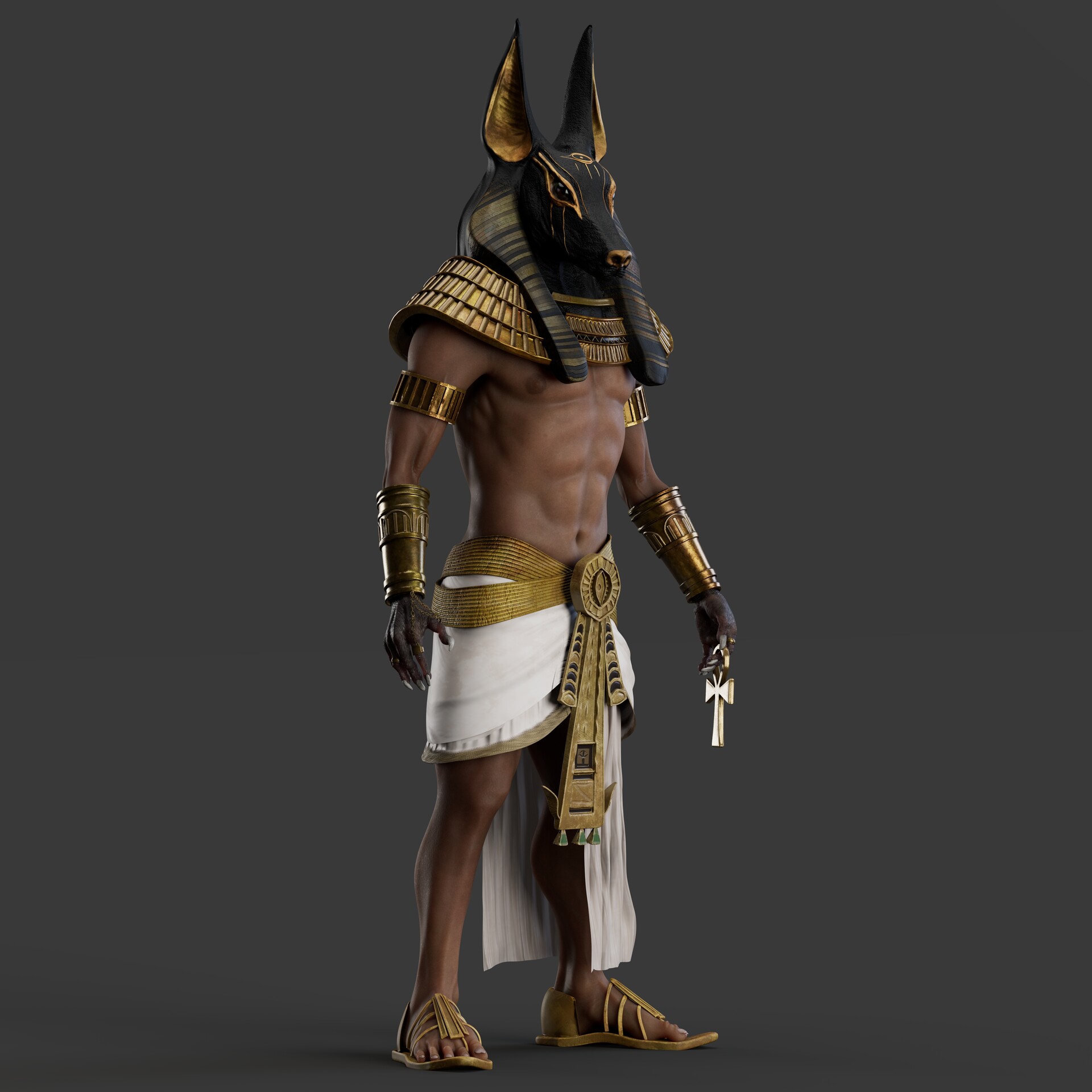 ArtStation - Creatures and texturing. 3D modelling in Animum school