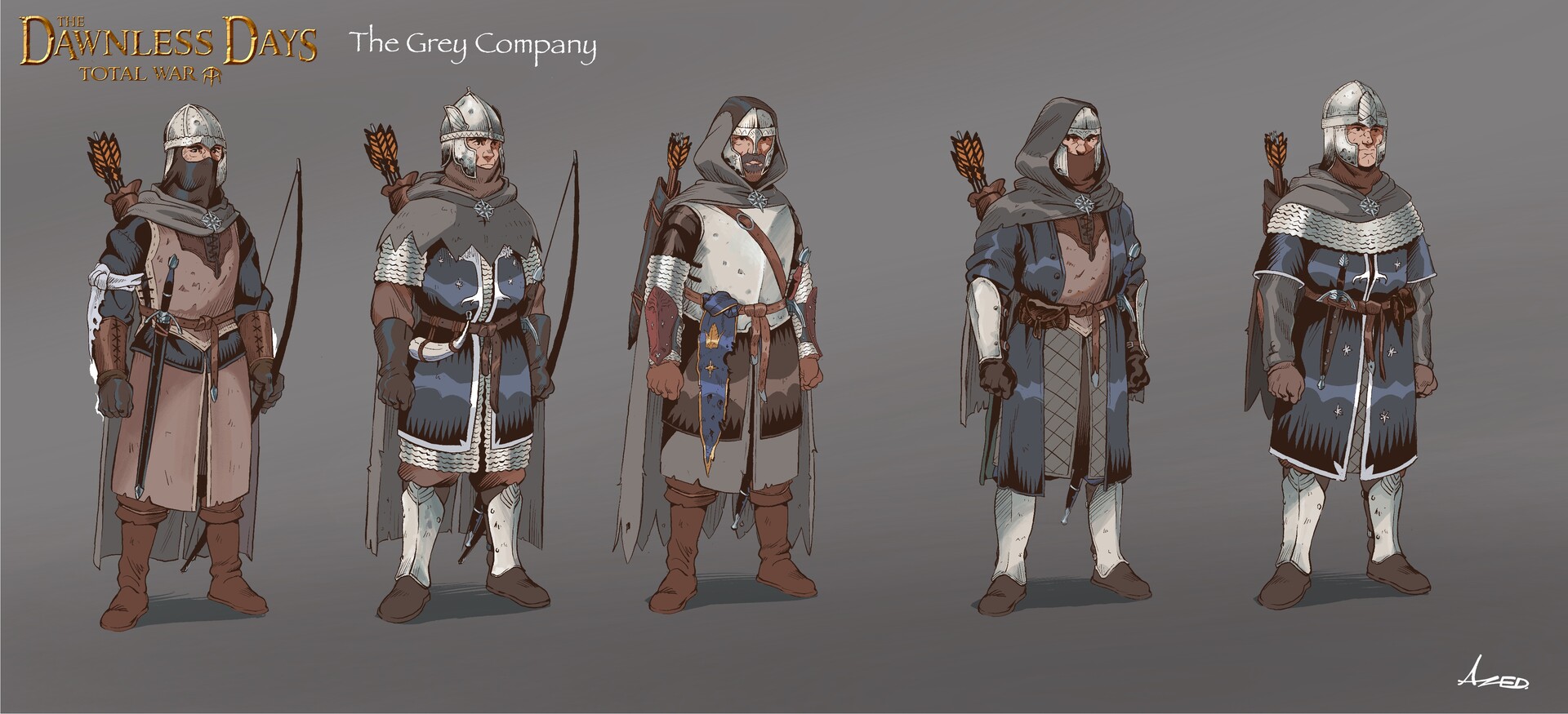 ArtStation - THE GREY COMPANY (The Dawnless Days)