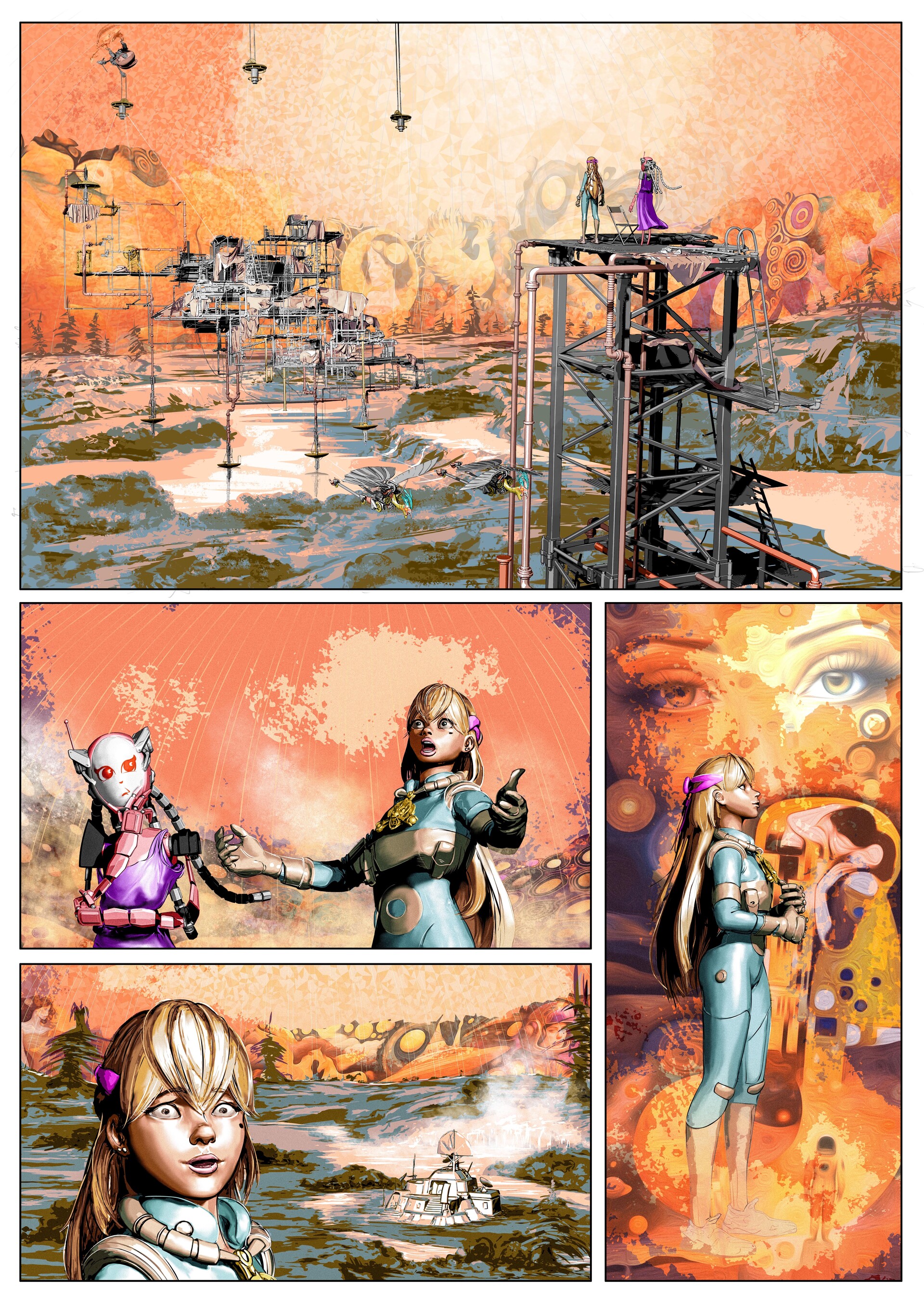 ArtStation - Comic board