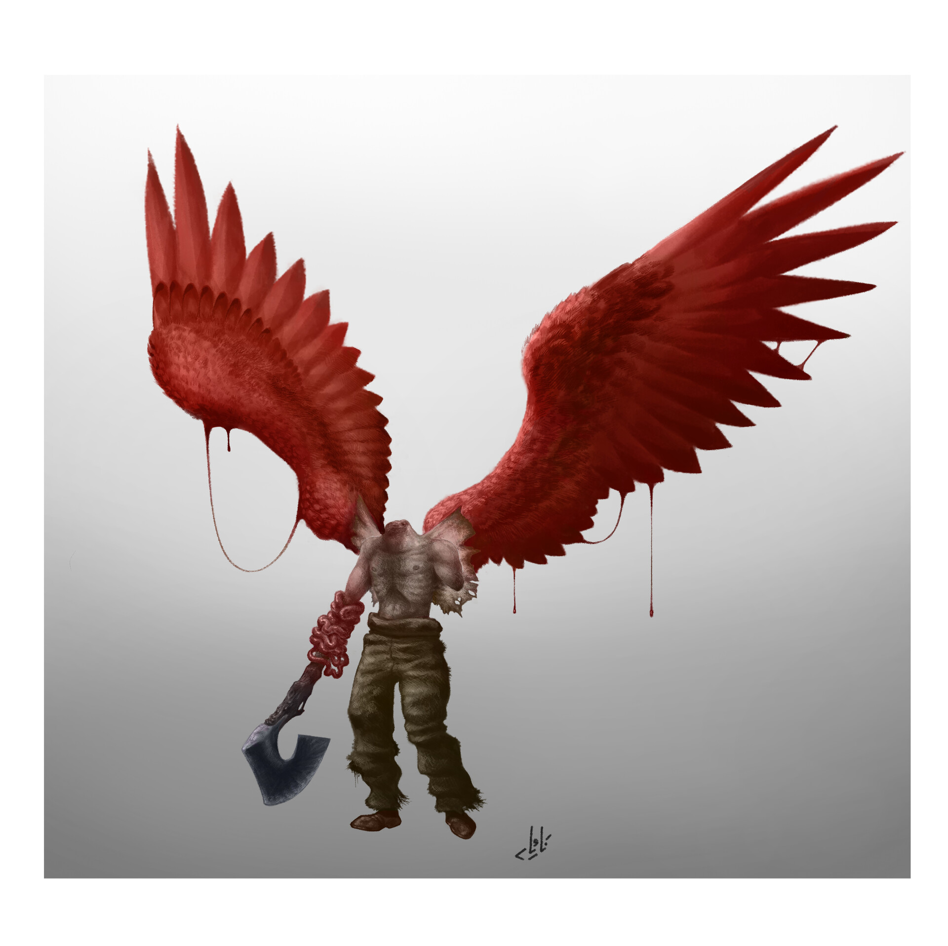 ArtStation - L'aigle de sang - Character Concept Art