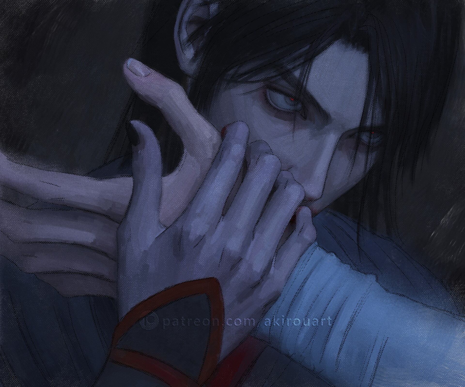 ArtStation - wei wuxian - vampire ver.