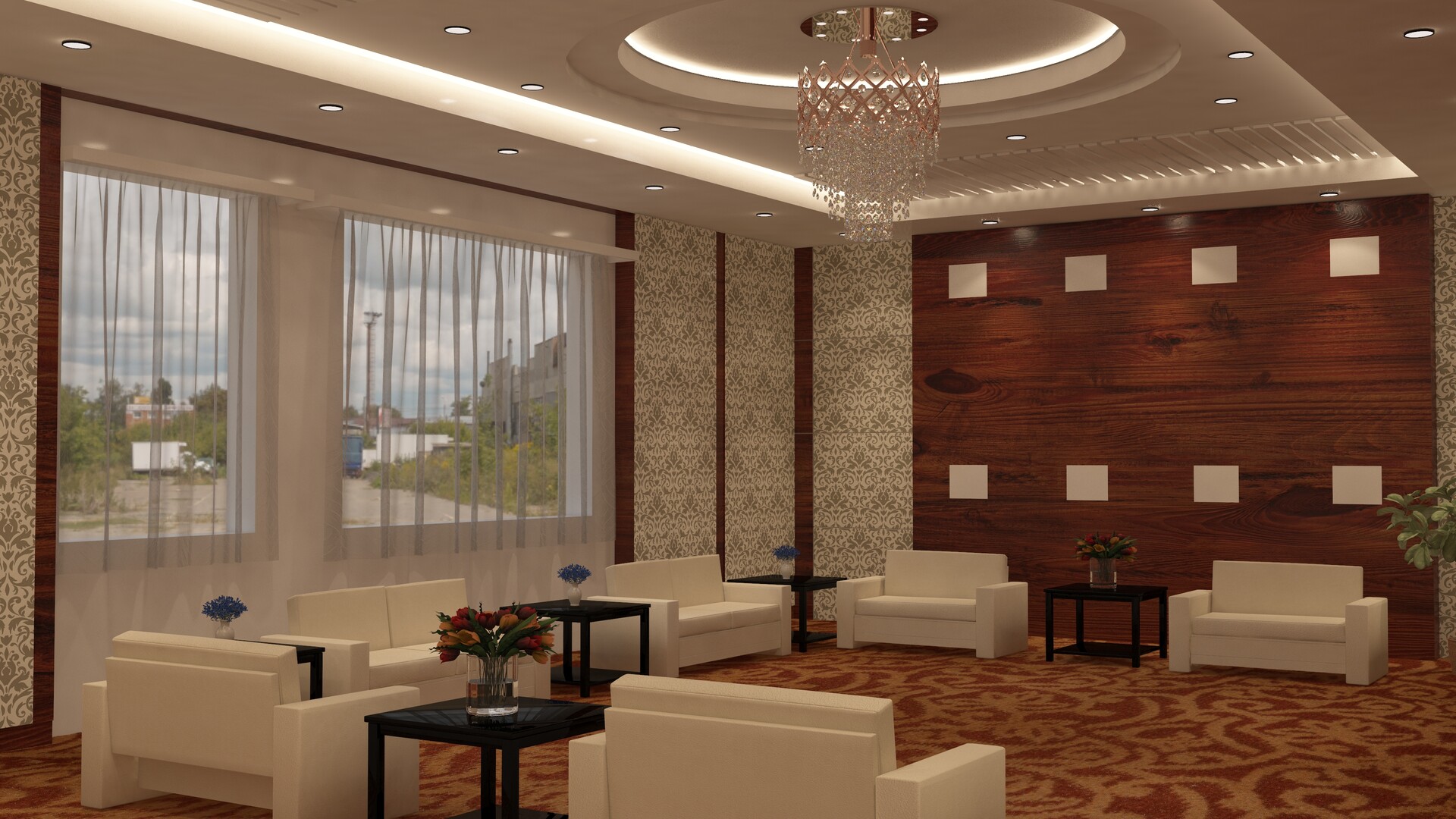 ArtStation - classic hall design