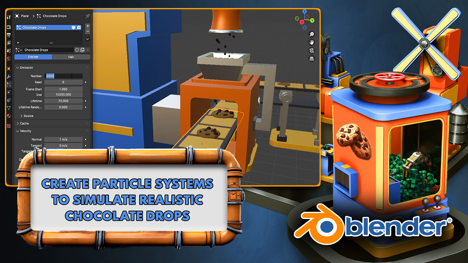 3D Tudor - Blender Beginners Masterclass: The Cookie Factory