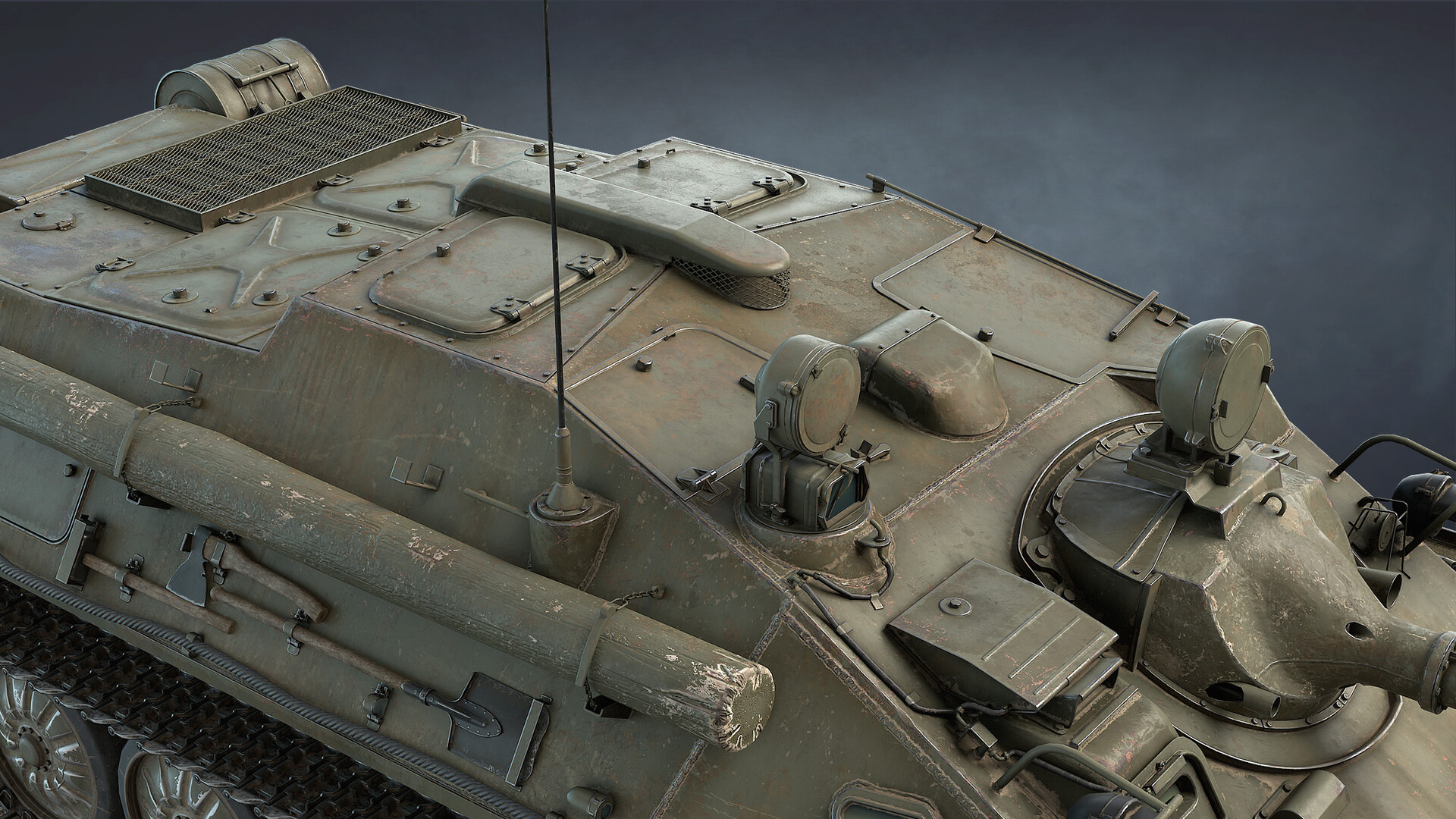 Serhii Ryzhkov - ASU-85 Self-Propelled Gun