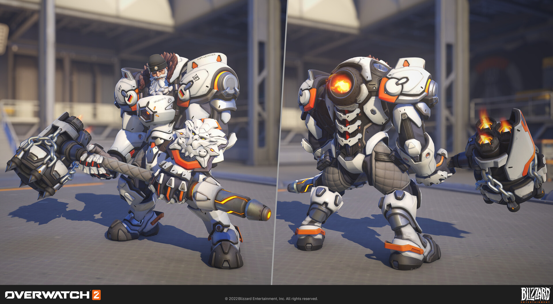 Aitor Ansio - OVERWATCH 2 - Reinhardt 'Polar' Weapon Skin