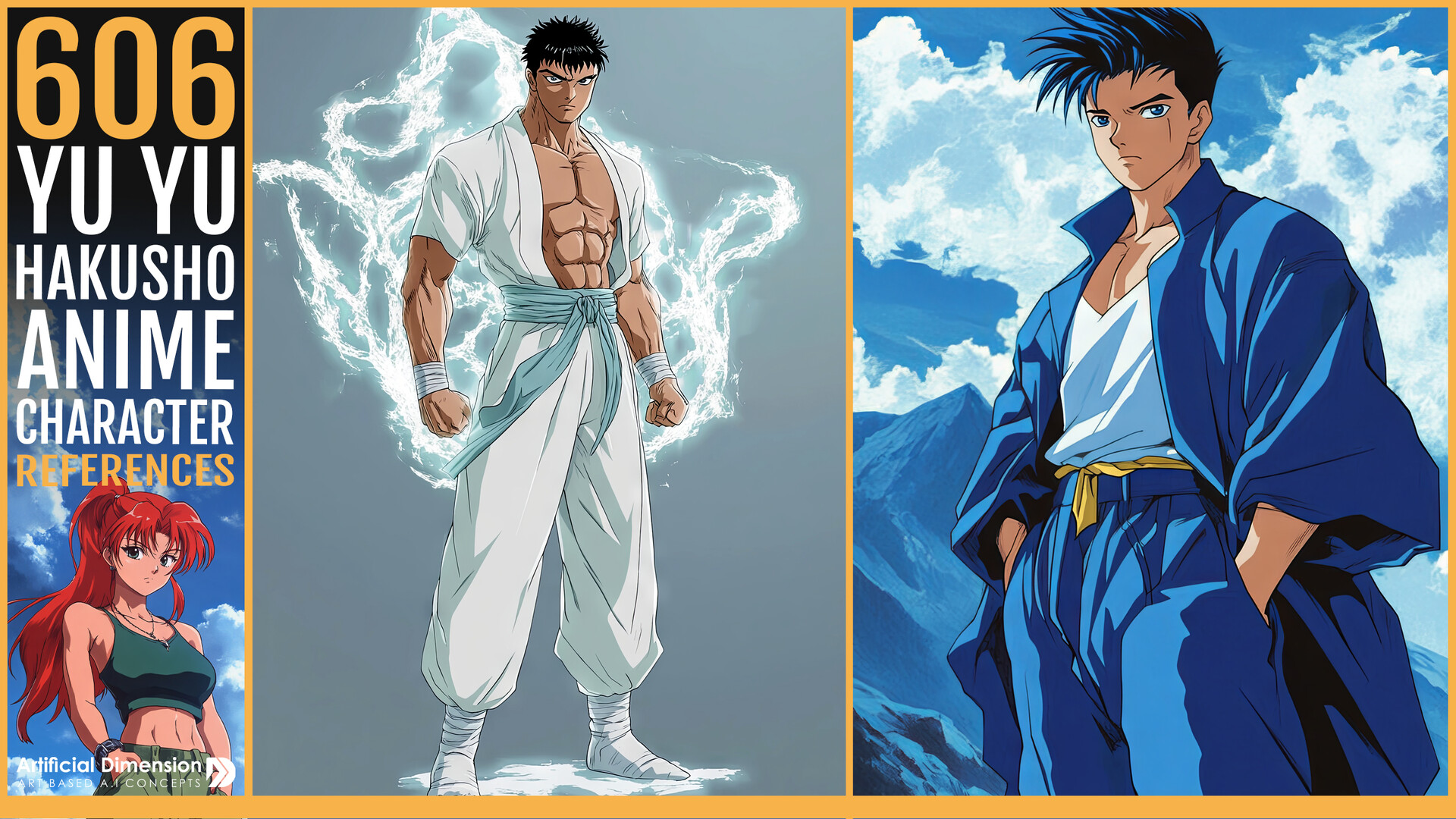 Artificial Dimension - 10500+ Anime Character MEGA Pack References VOL 2