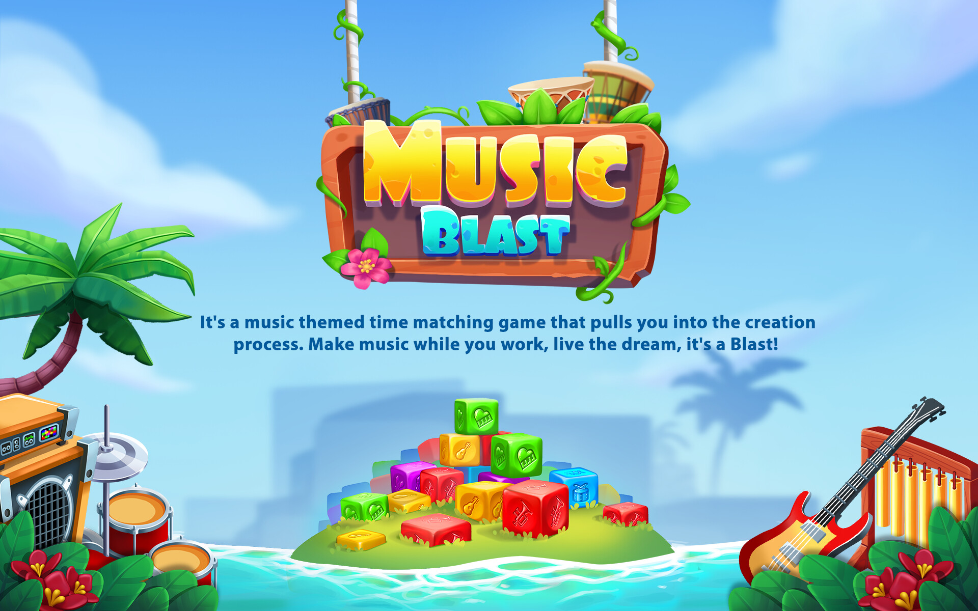 ArtStation - Music Blast