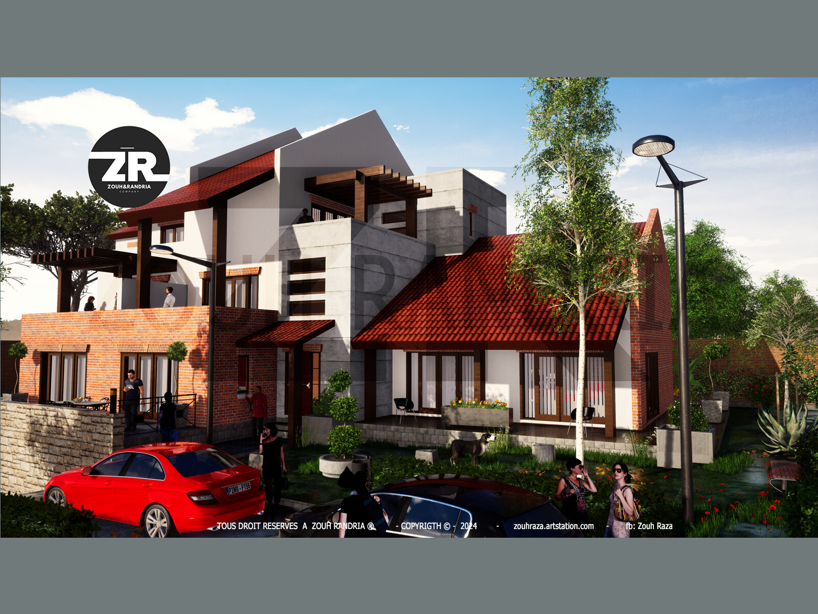 Zouh Raza - Modern House