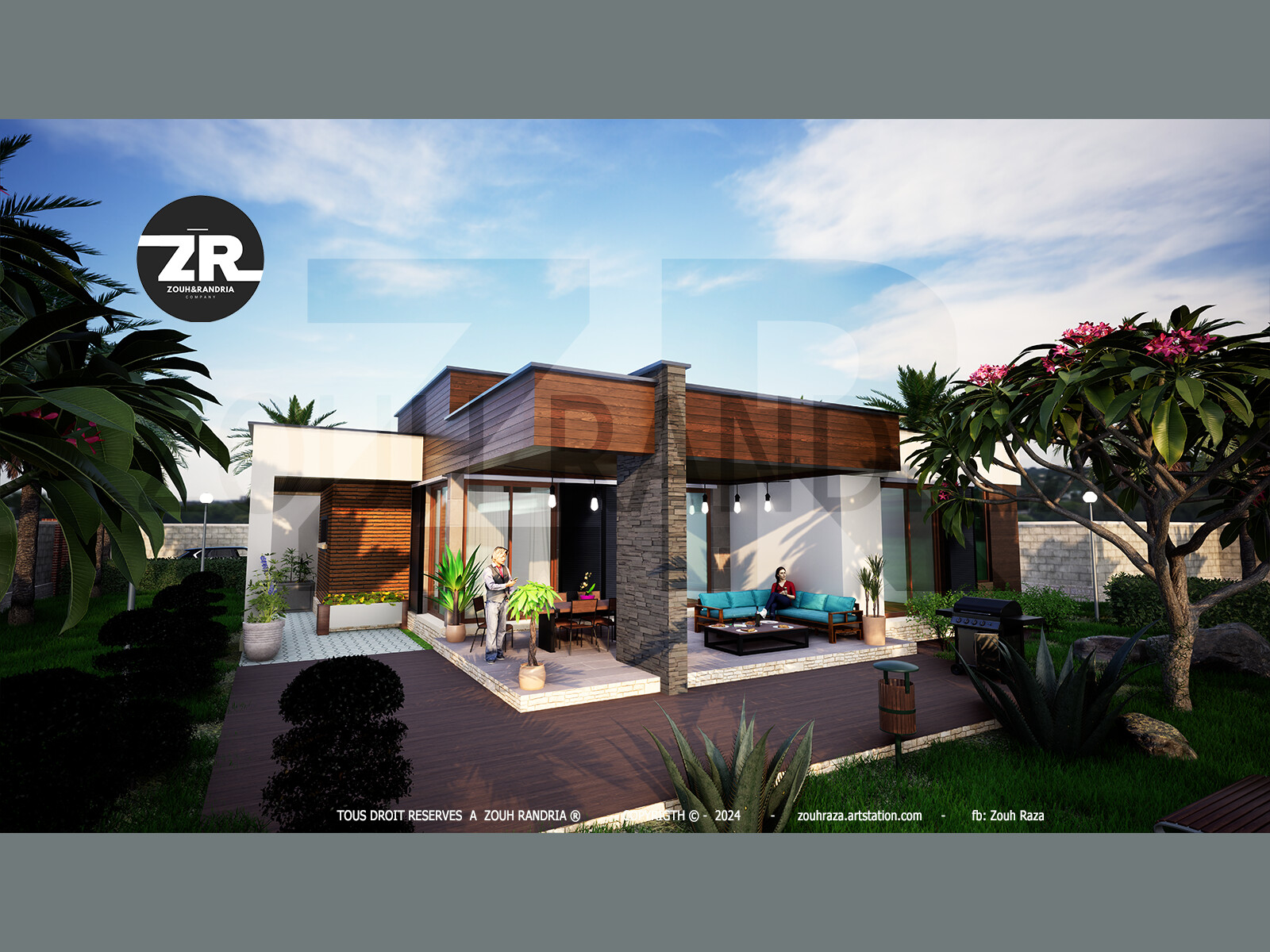 Zouh Raza - Modern House