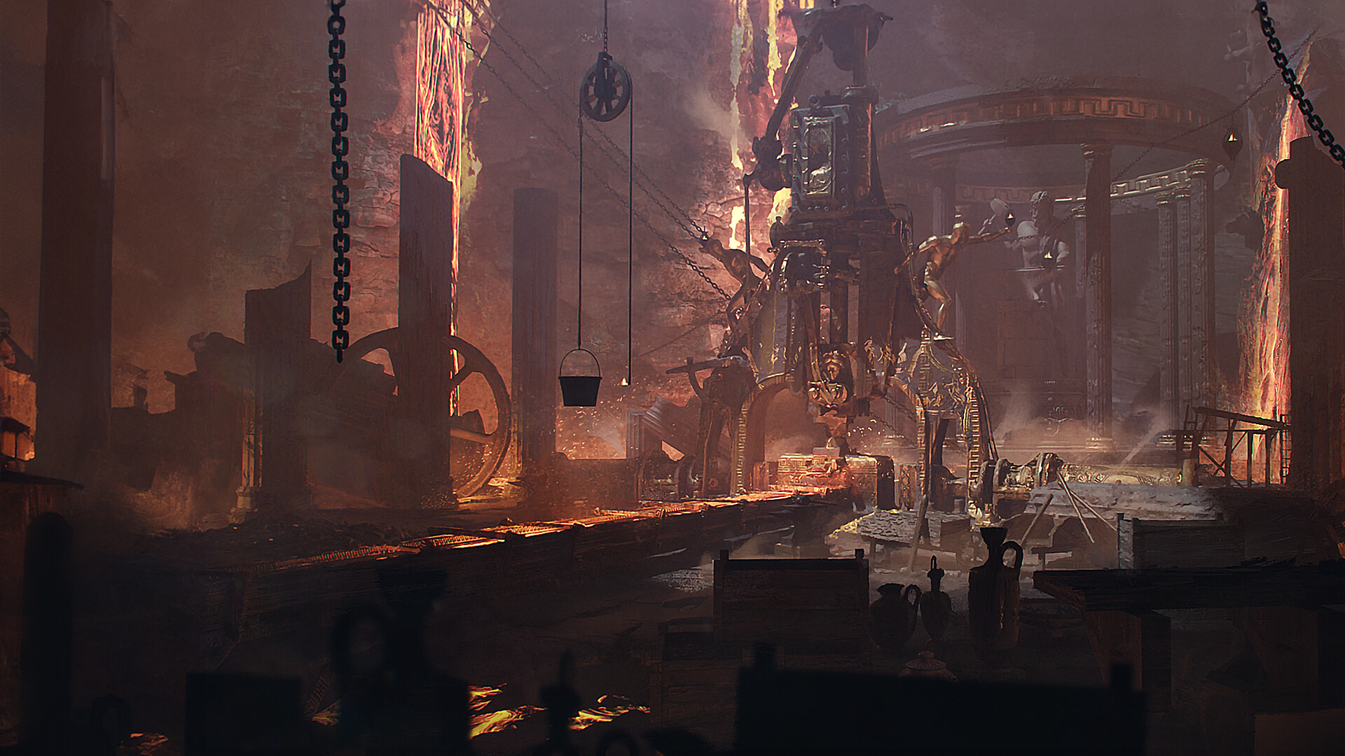 hephaestus wallpaper