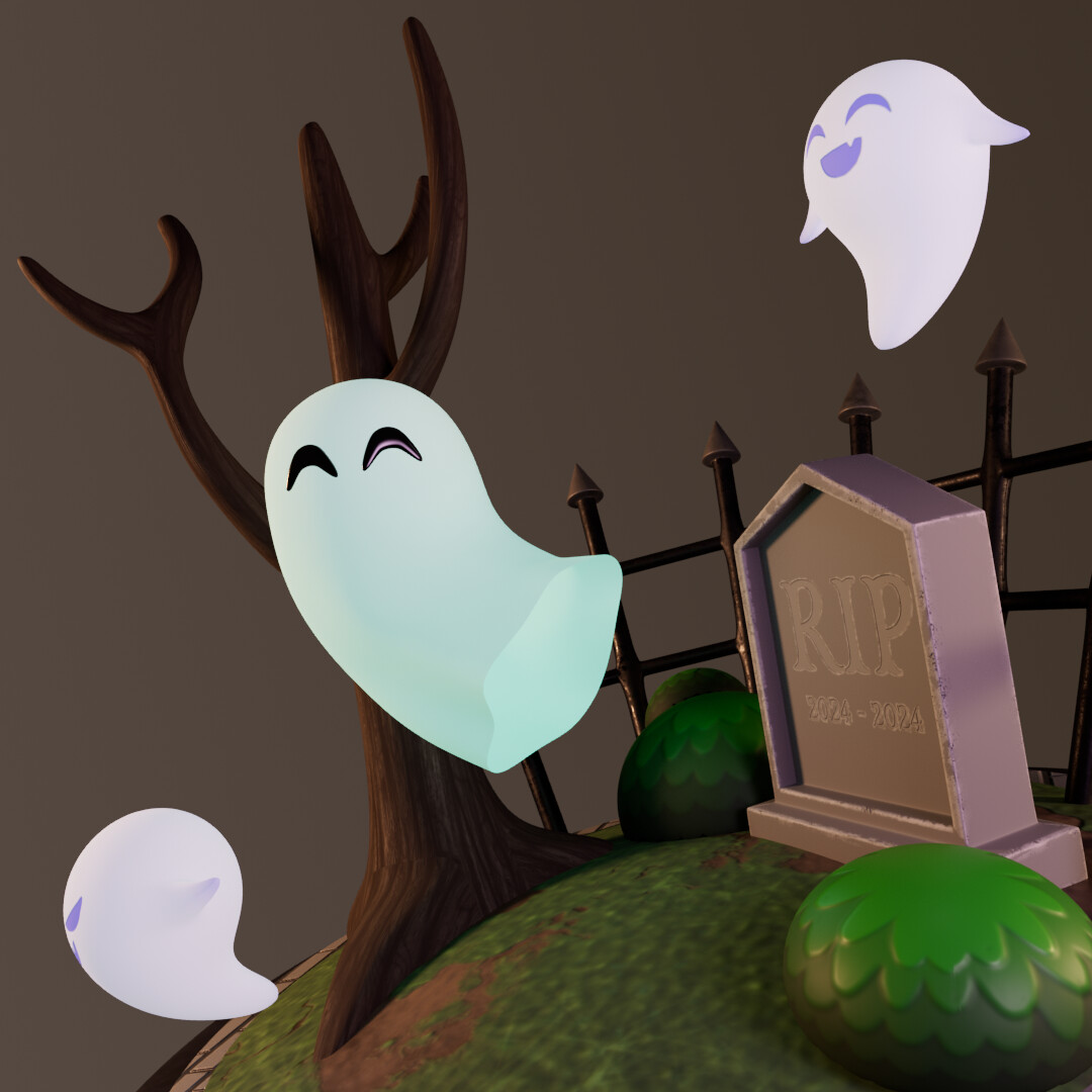 ArtStation - Little Ghosts
