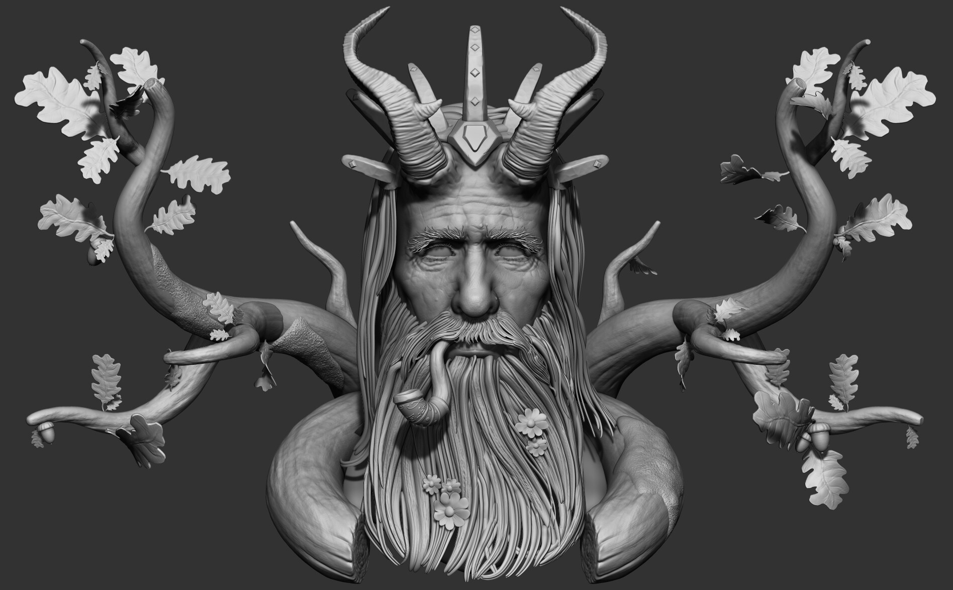 ArtStation - Forest King