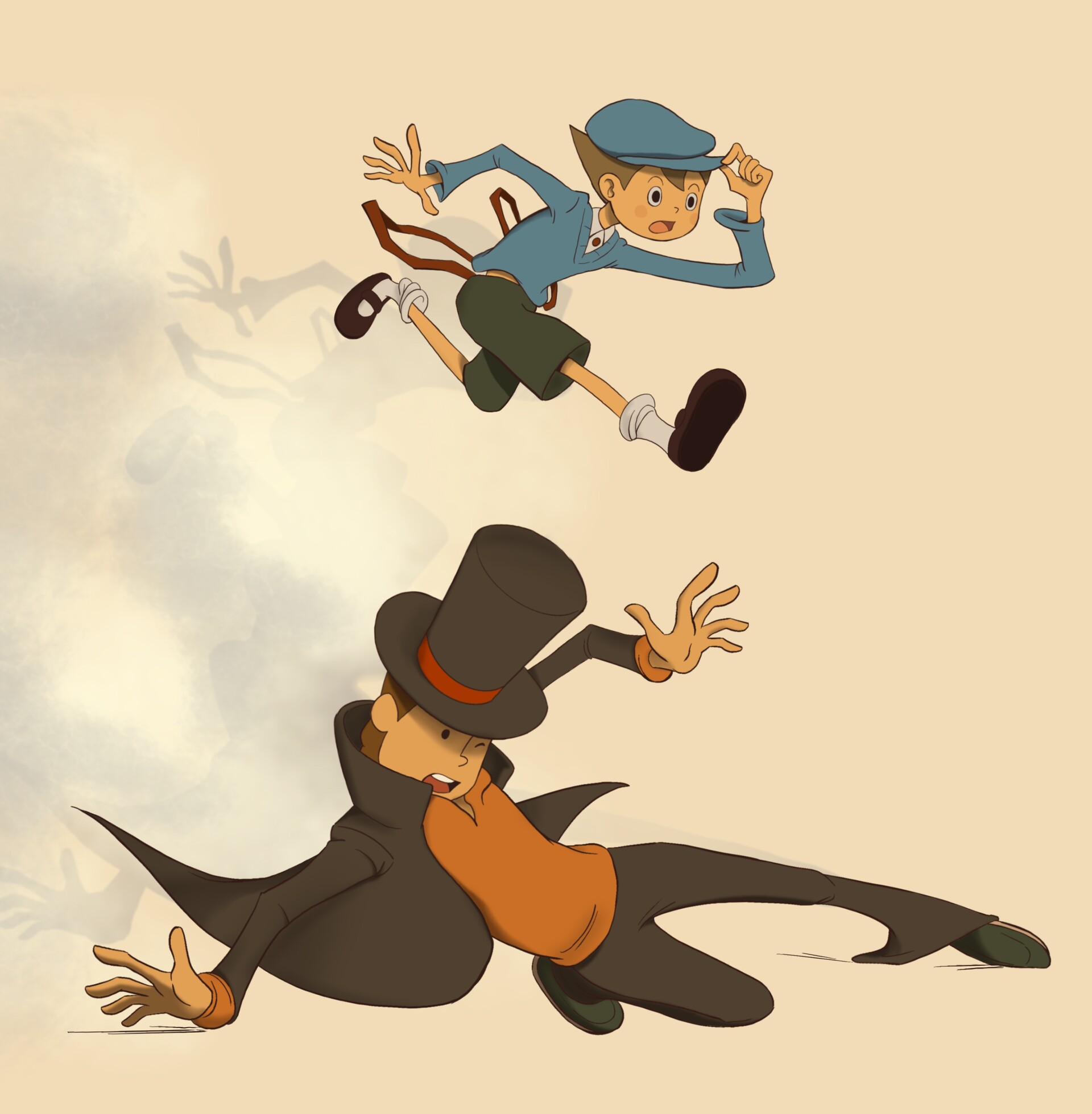 ArtStation - Professor Layton Fanart