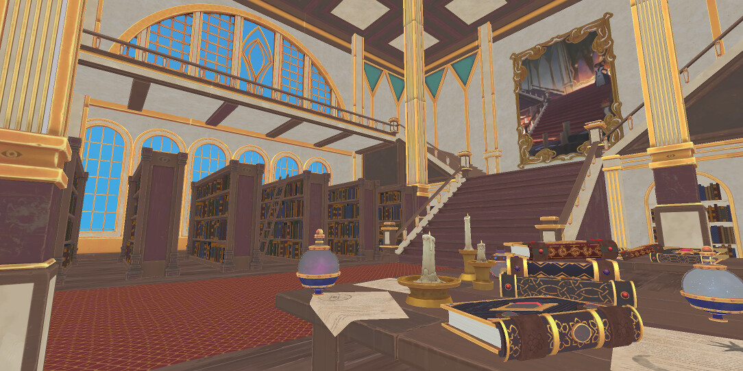 James Brookes - Tranquil Library