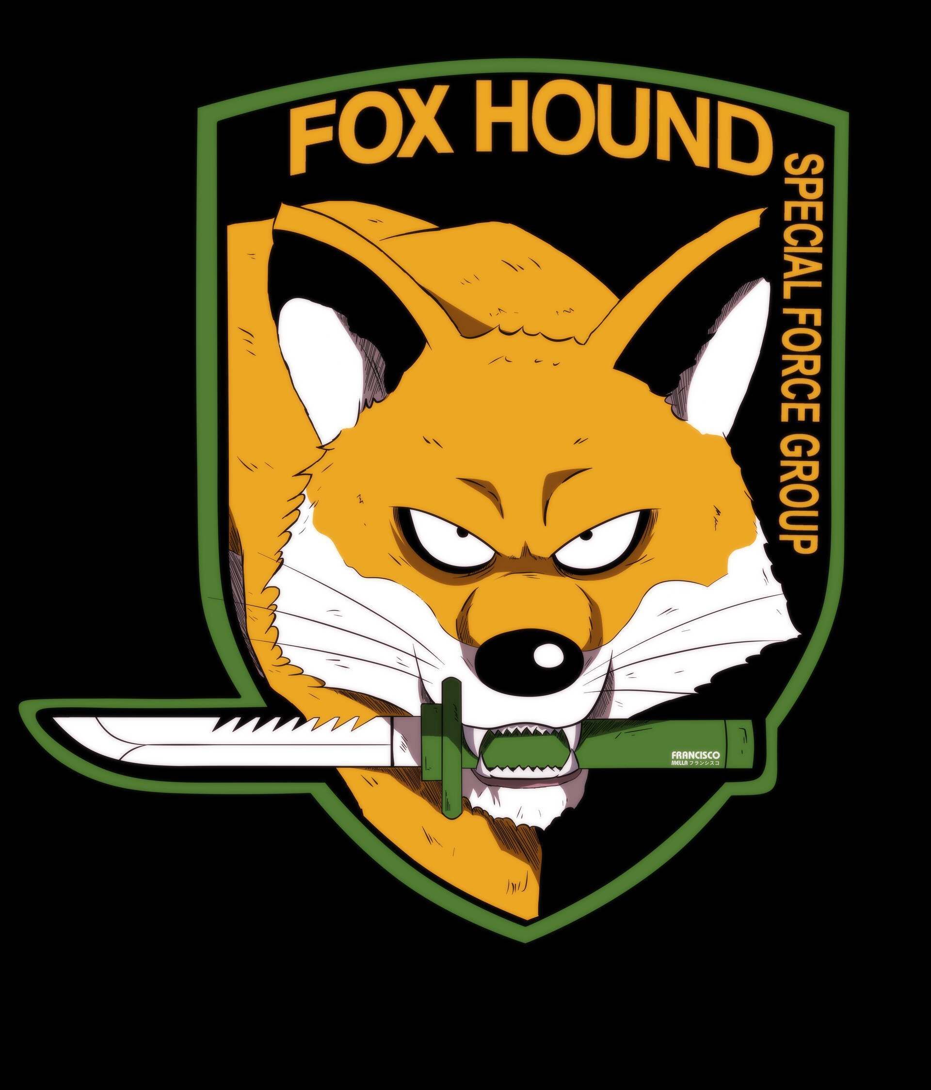 ArtStation - Logo - Fox Hound