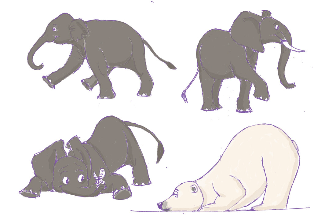 ArtStation - elephants