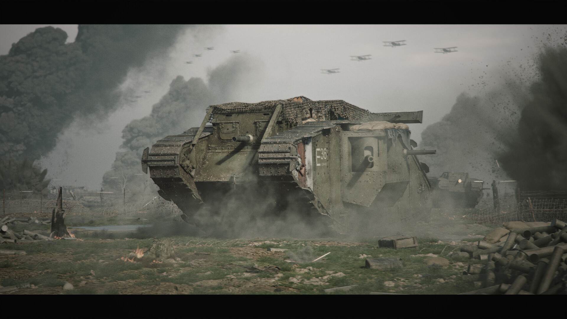 ArtStation - British Mark IV
