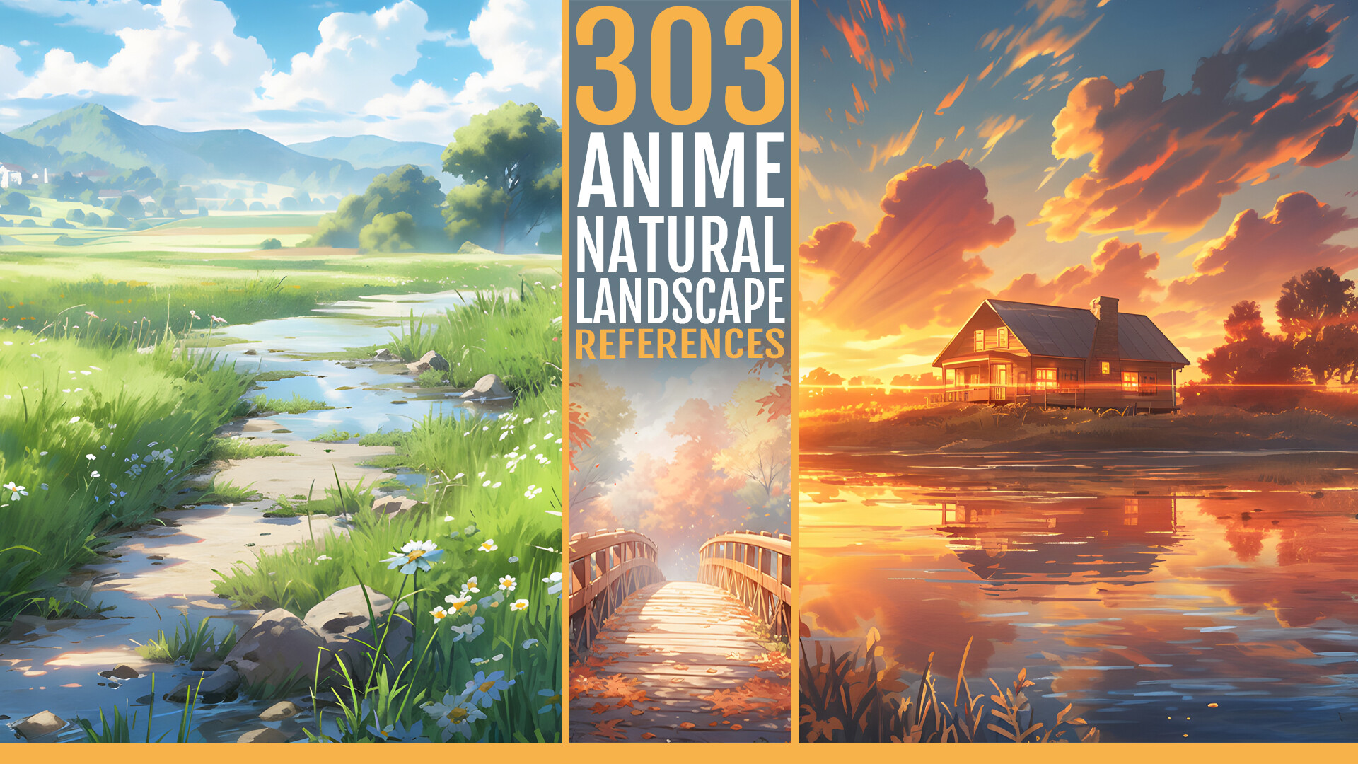 Artificial Dimension - 303 Anime Natural Landscape