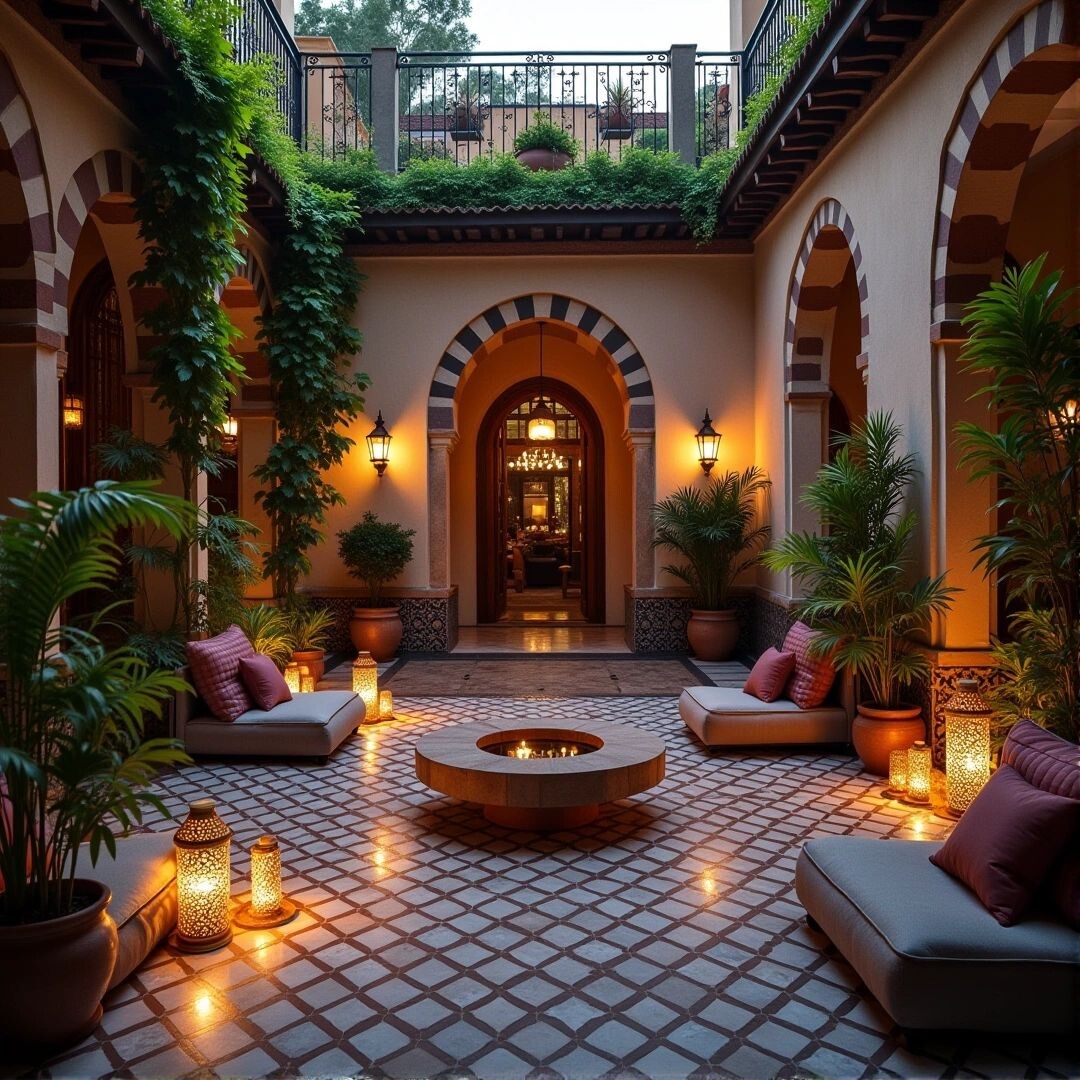 ArtStation - Arabic Style in Interior - Exquisite Luxury, Rich Details ...