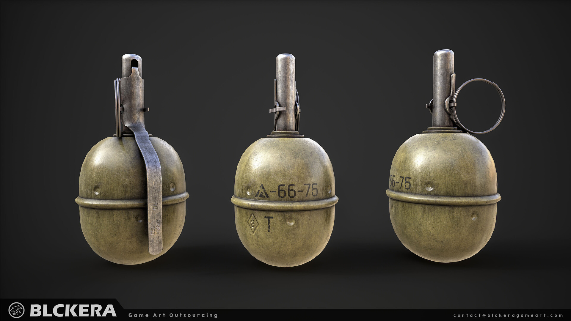 grenade artstation