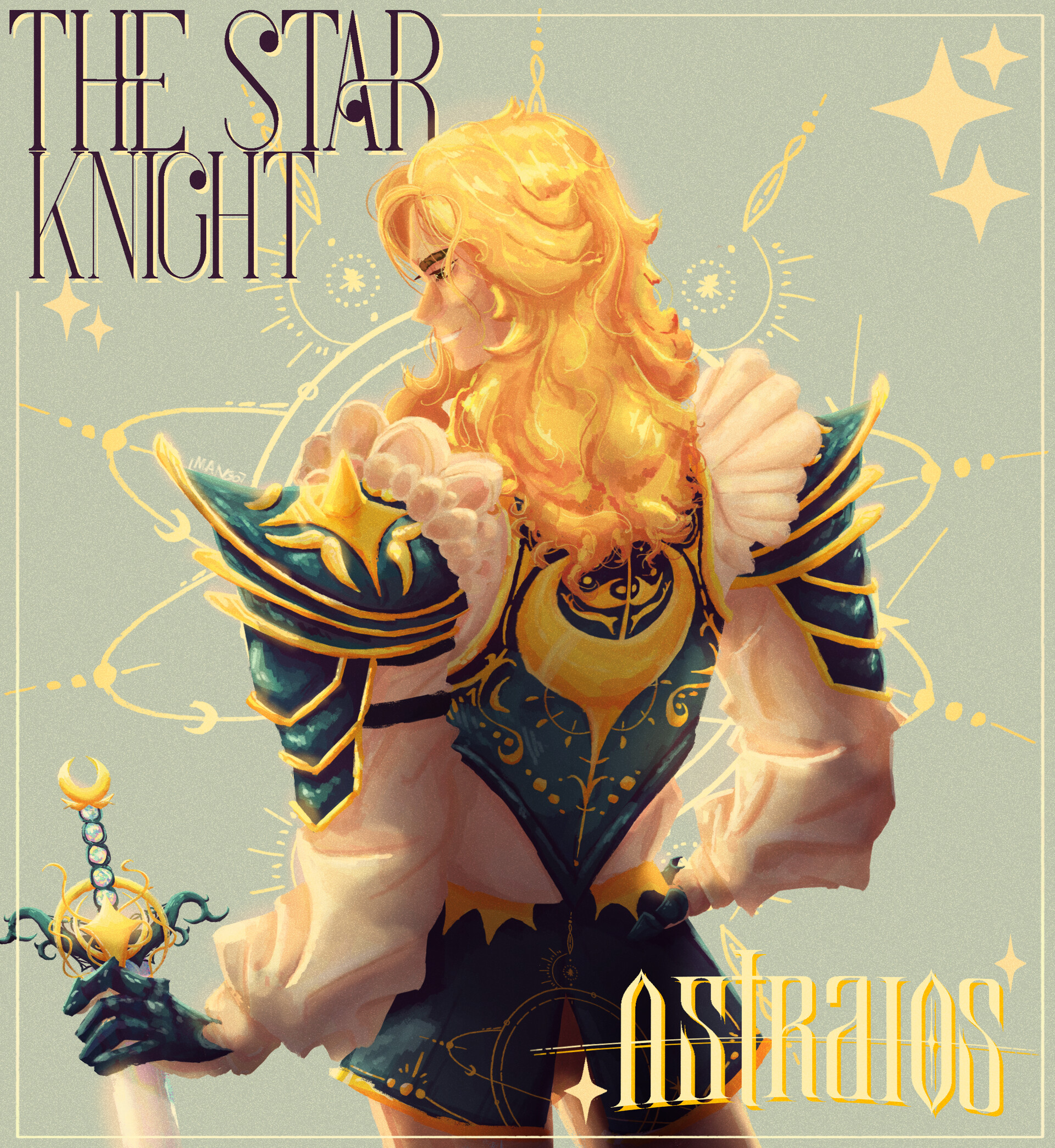 ArtStation - The Star Knight | OC