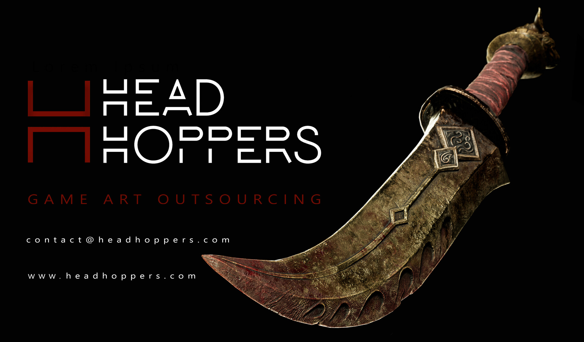 Head Hoppers Studios - Rat Captain - Sword