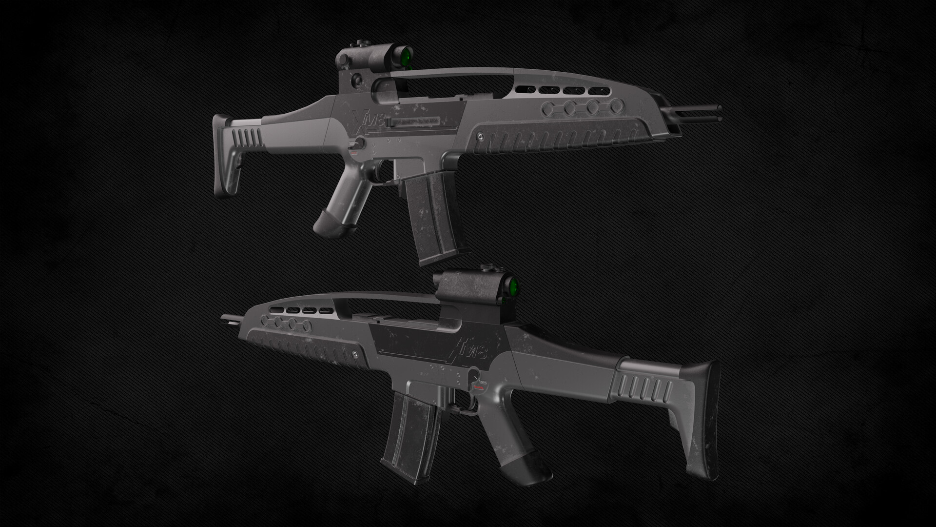 ArtStation - XM8 Assault Rifle