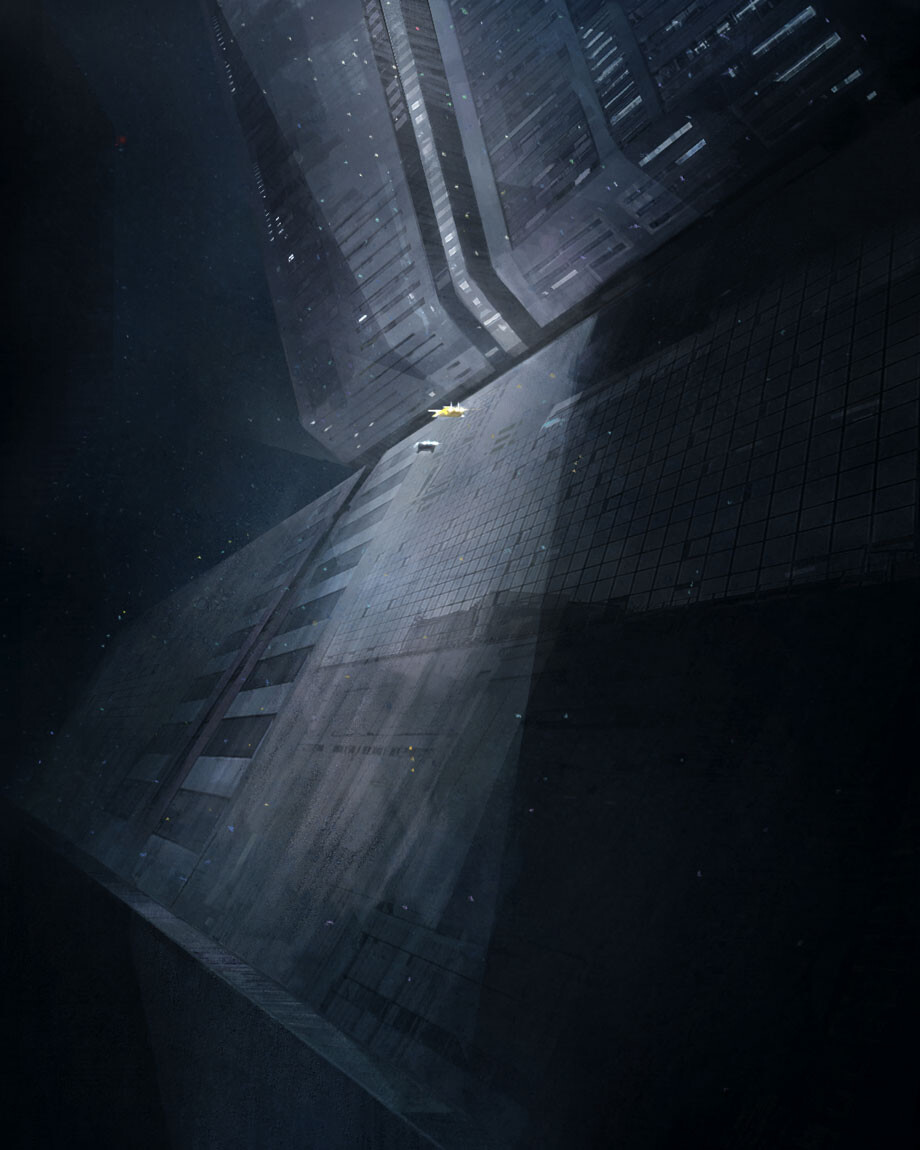 ArtStation - Dystopian Night Light