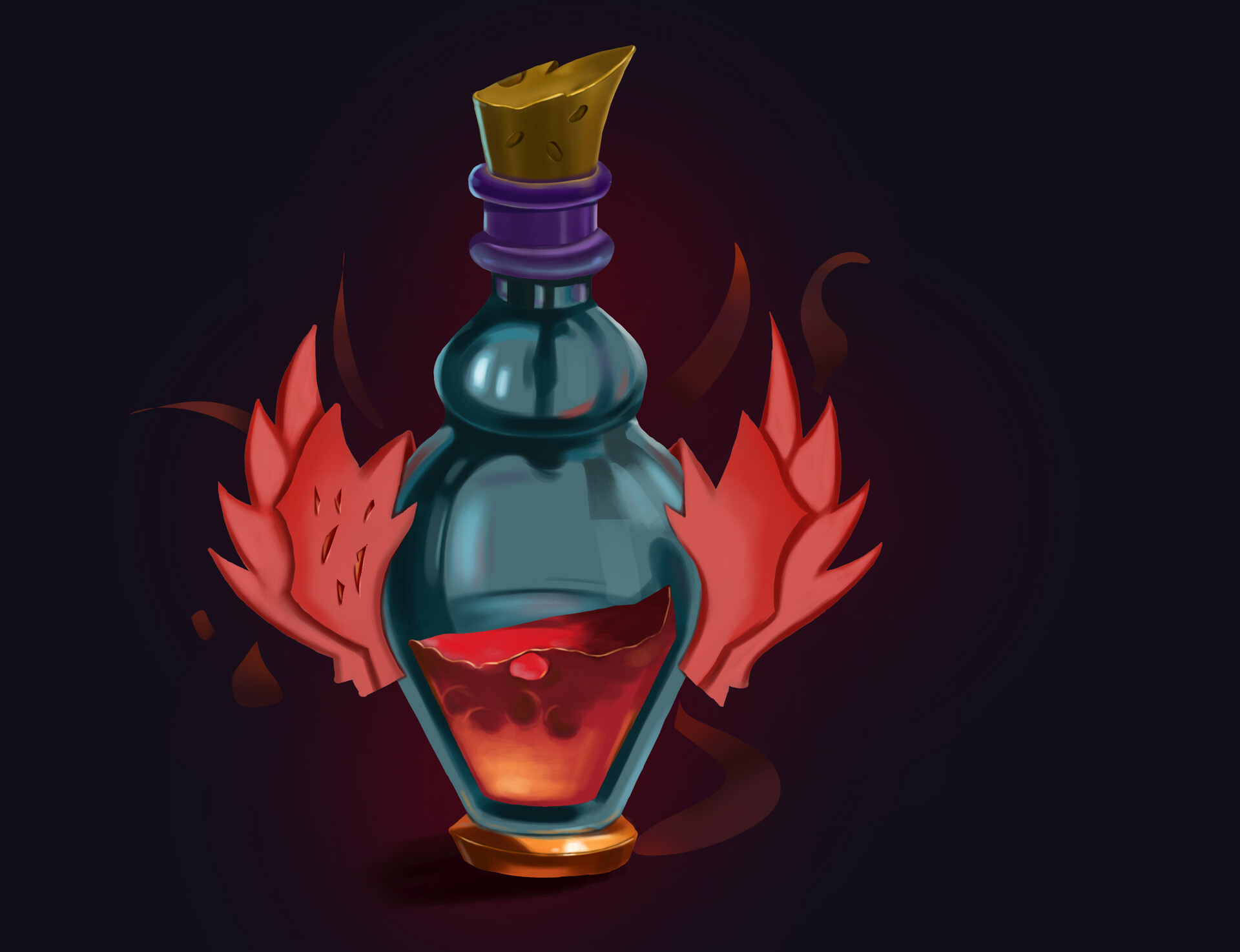 ArtStation - postion bottale