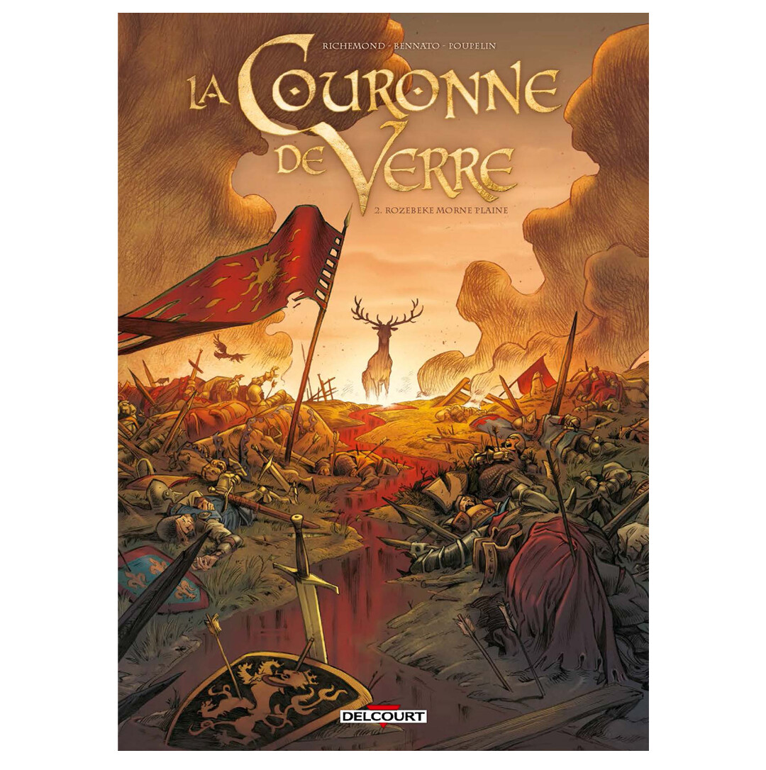 ArtStation - La Couronne de Verre - Book 2 Cover