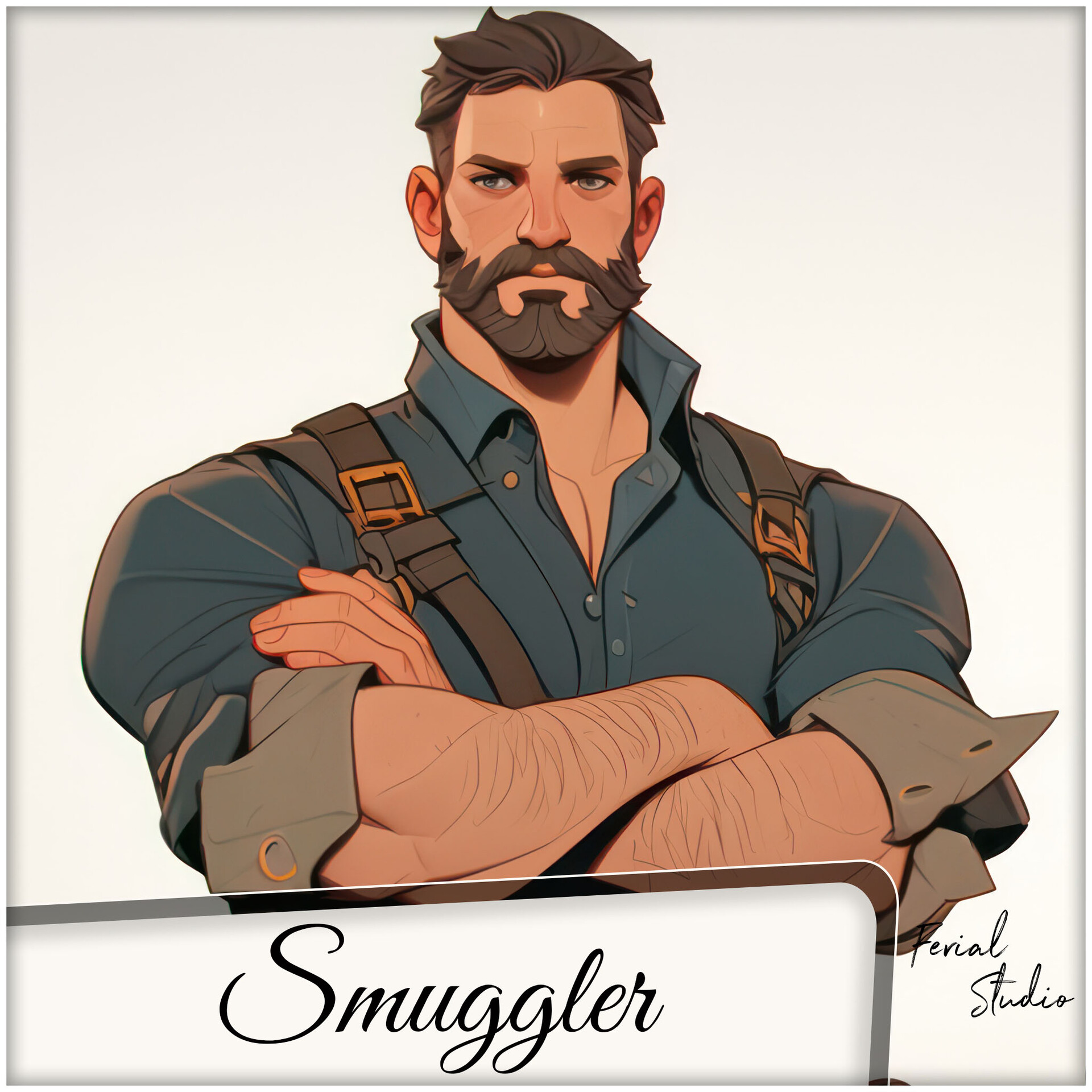 ArtStation - 🔹230 Smuggler - Cartoon Character Reference Image Pack v ...